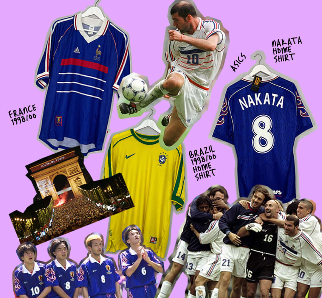 World Cup 98 Football Shirts - Cult Kits