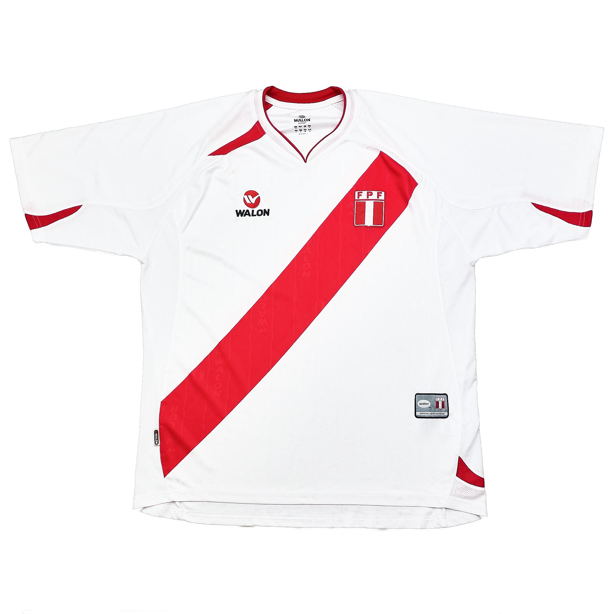 2007/09 Peru Home Shirt (XL) Walon – Cult Kits