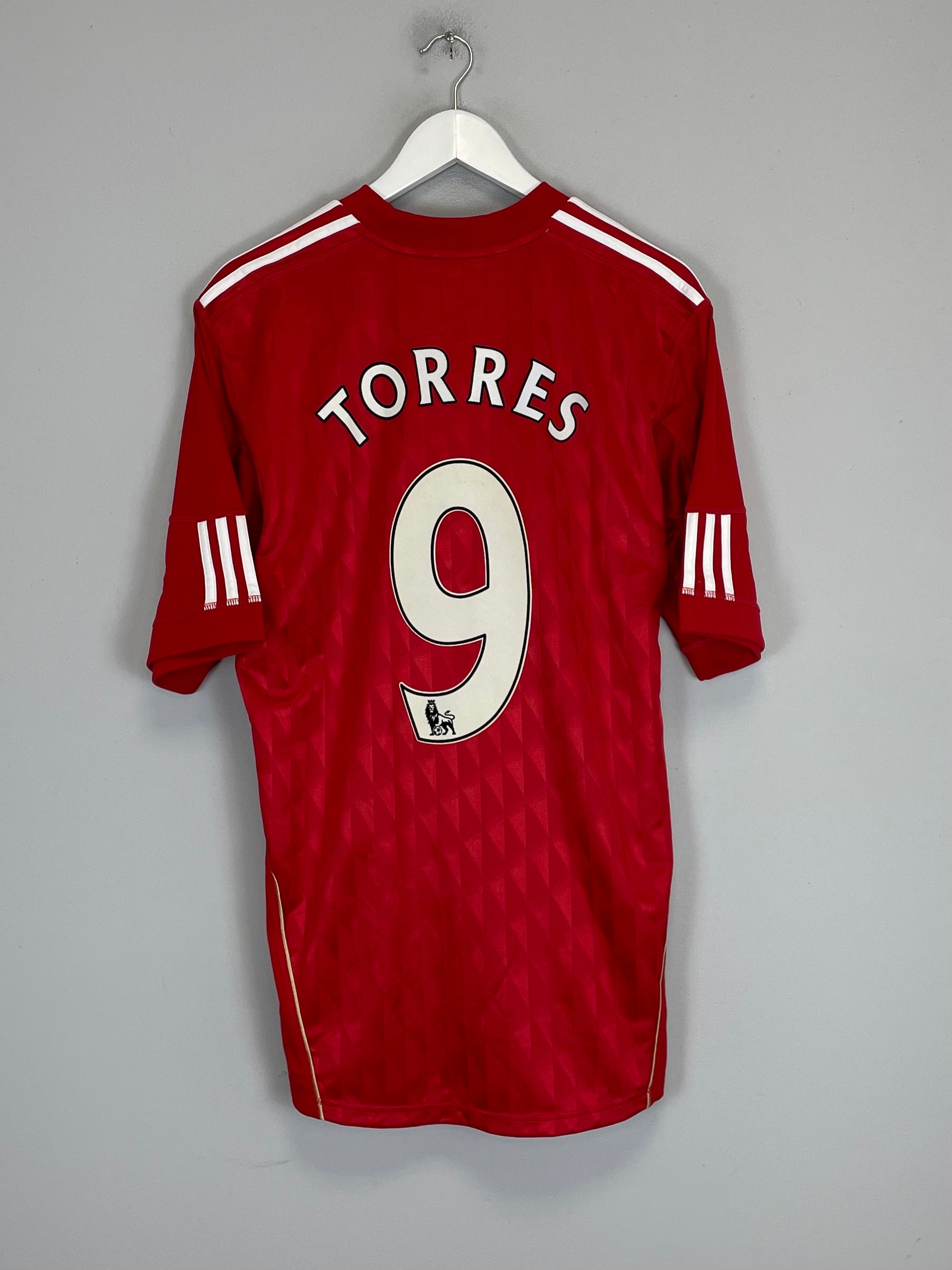 2010/12 LIVERPOOL TORRES #9 HOME SHIRT (L) ADIDAS, Cult Kits