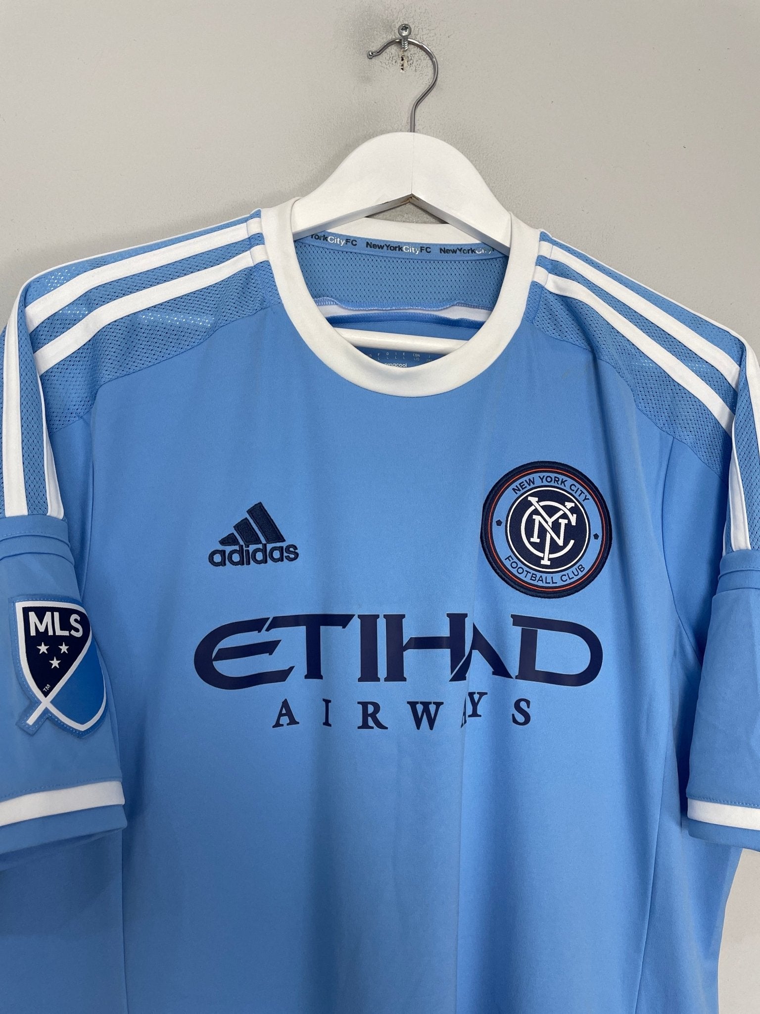 2015/16 NEW YORK CITY DAVID VILLA #7 HOME SHIRT (L) ADIDAS – Cult Kits