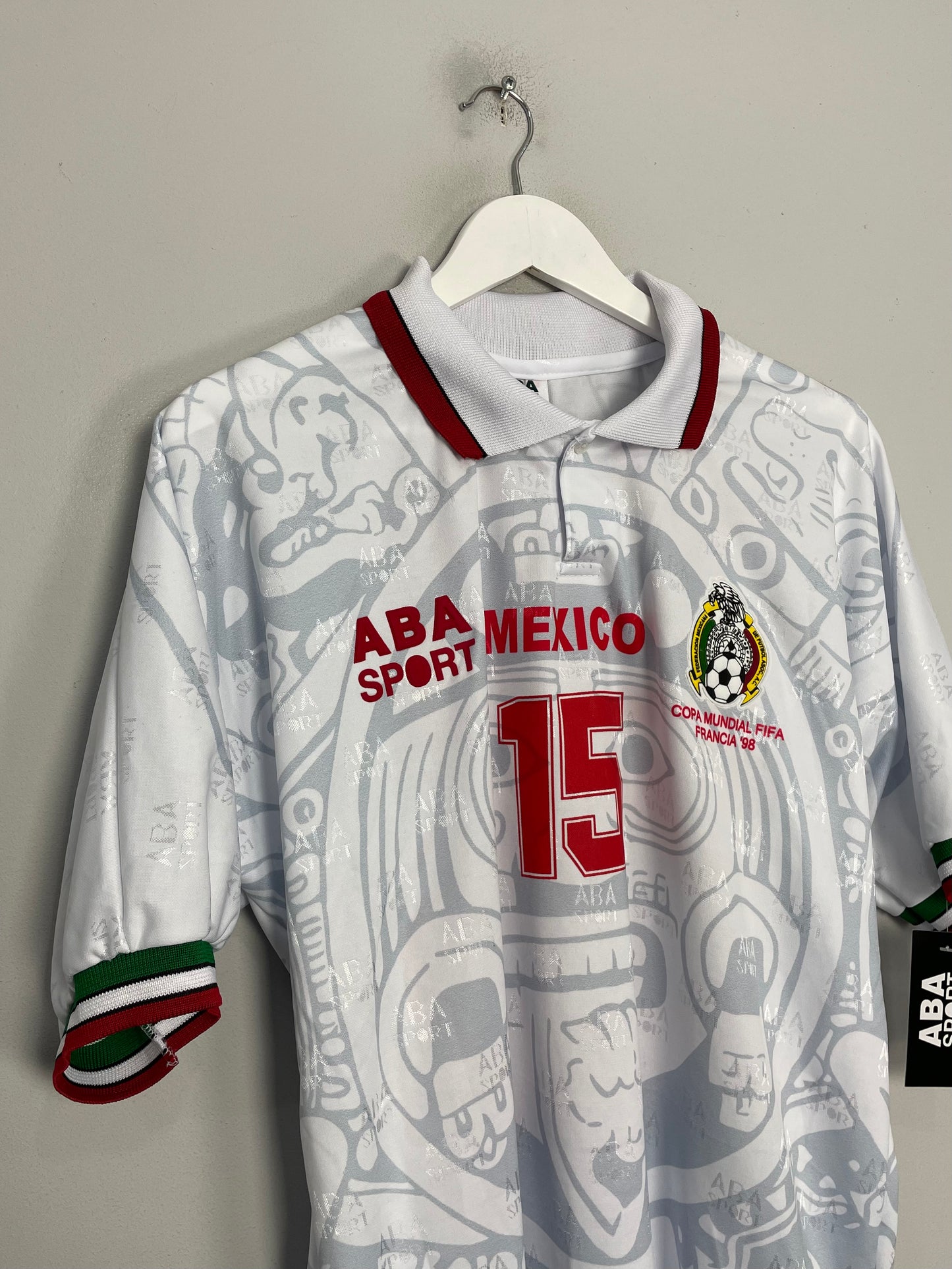 CULT KITS - 1998 MEXICO HERNANDEZ #15 *REISSUE* AWAY SHIRT (MULTIPLE ...