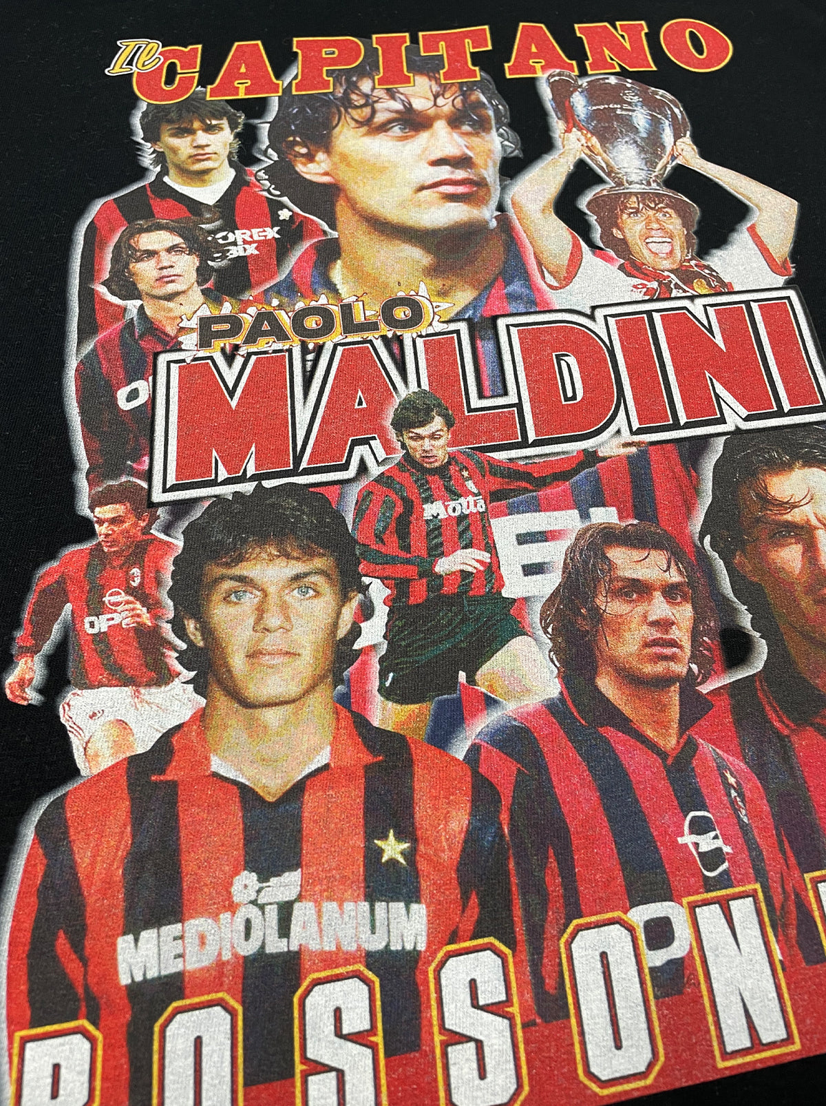 AC MILAN IL CAPITANO MALDINI BOOTLEG TEE – Cult Kits