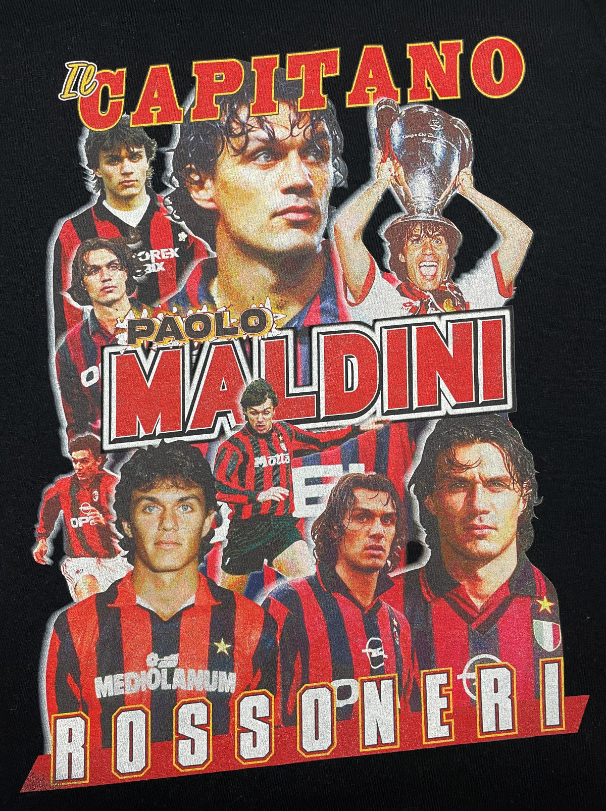 AC MILAN IL CAPITANO MALDINI BOOTLEG TEE – Cult Kits