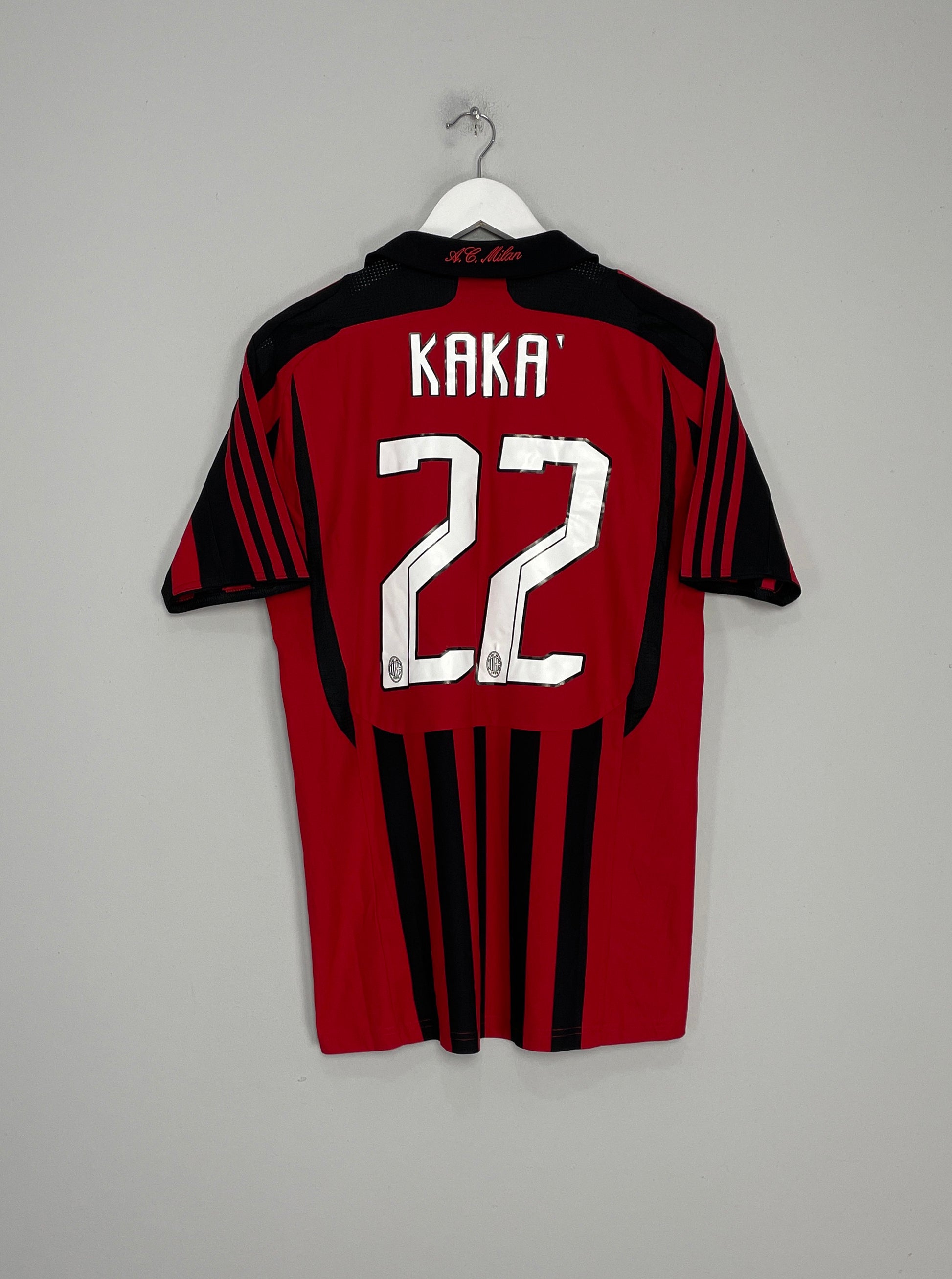 CULT KITS - 2007/08 AC MILAN KAKA #22 HOME SHIRT (S) ADIDAS – Cult Kits