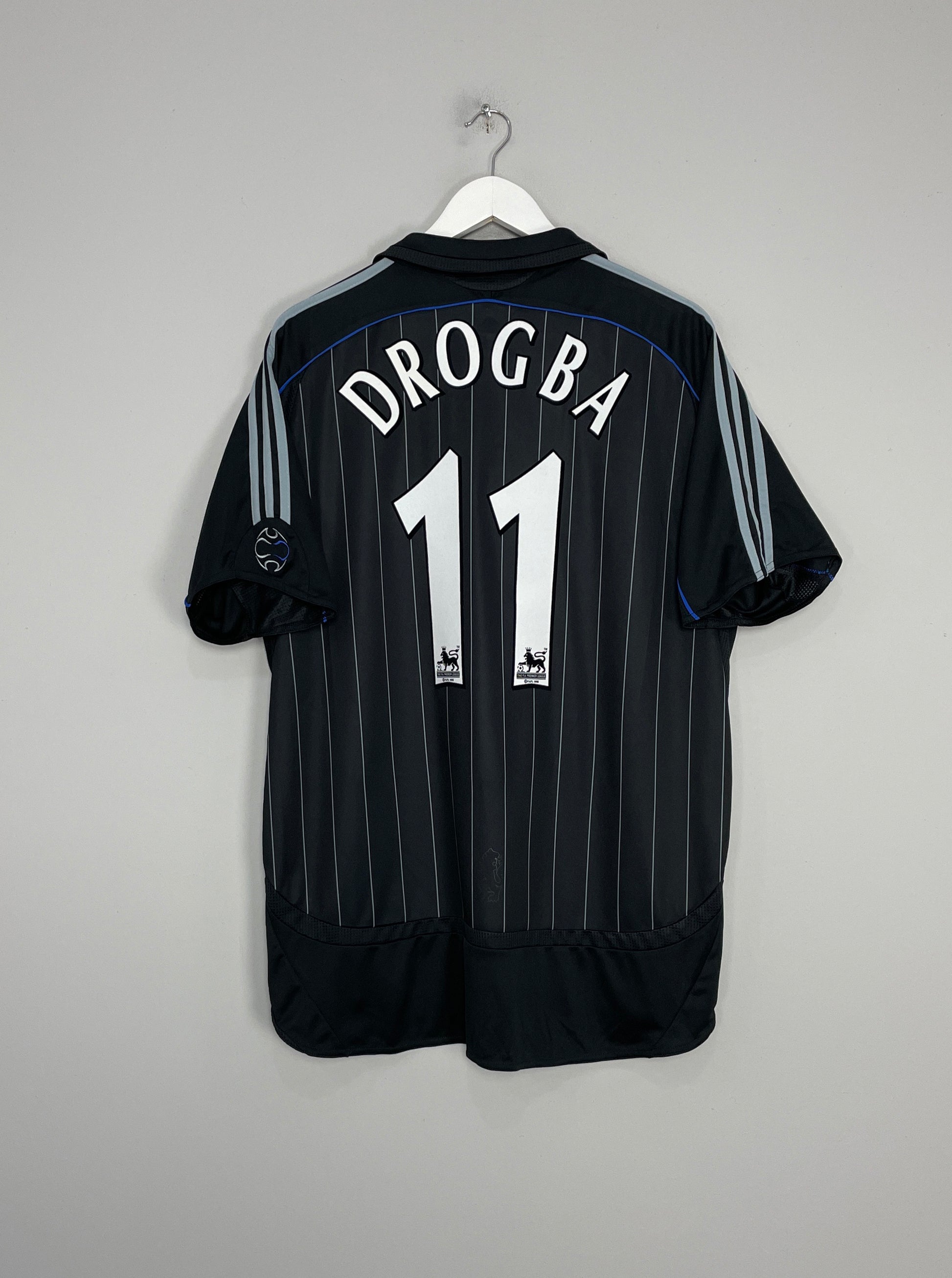 CULT KITS - 2006/07 CHELSEA DROGBA #11 THIRD SHIRT (L) ADIDAS – Cult Kits