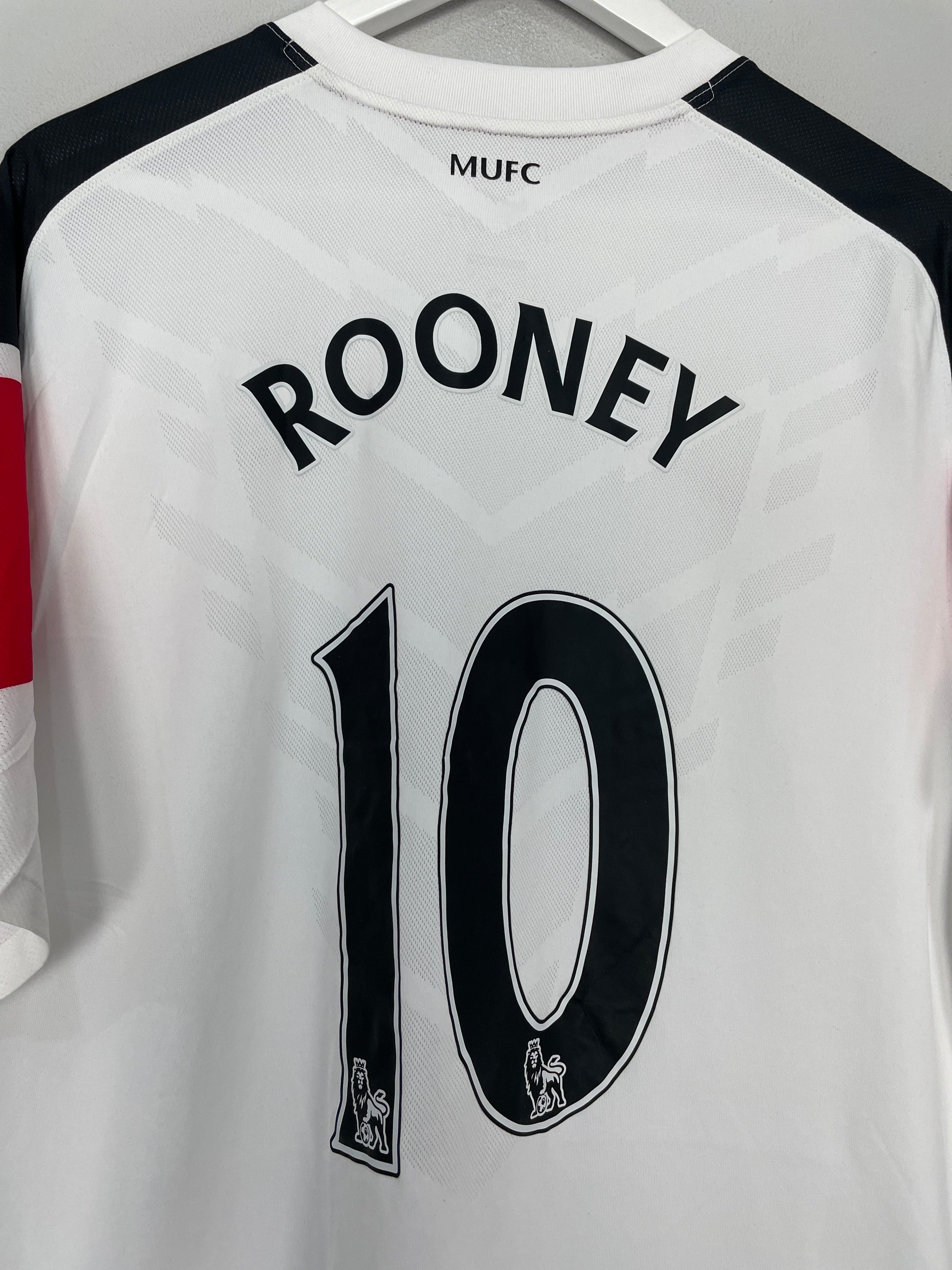 CULT KITS - 2010/12 MANCHESTER UNITED ROONEY #10 AWAY SHIRT (XL) NIKE ...