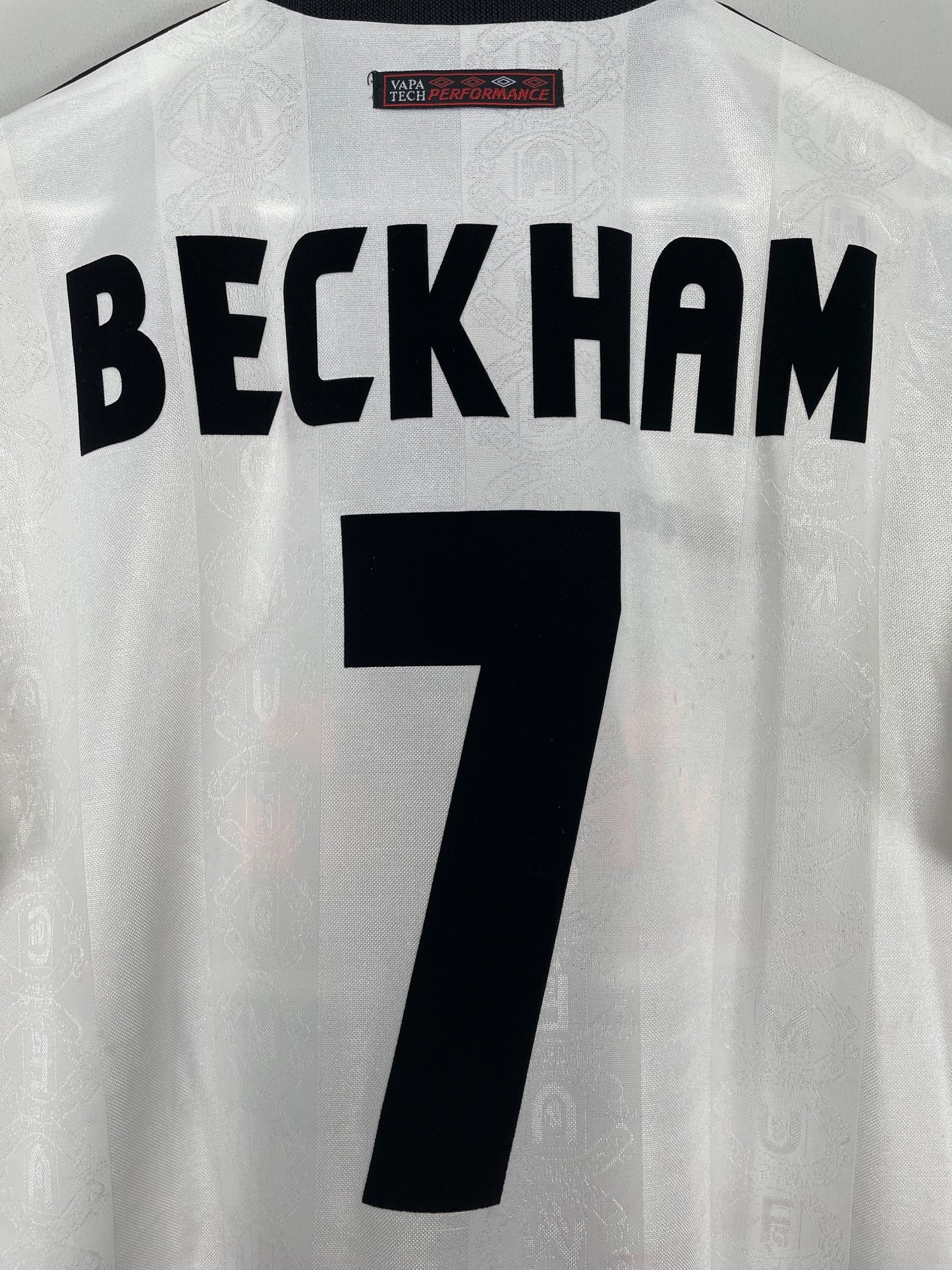 CULT KITS - 1997/99 MANCHESTER UNITED BECKHAM #7 AWAY SHIRT (L) UMBRO ...