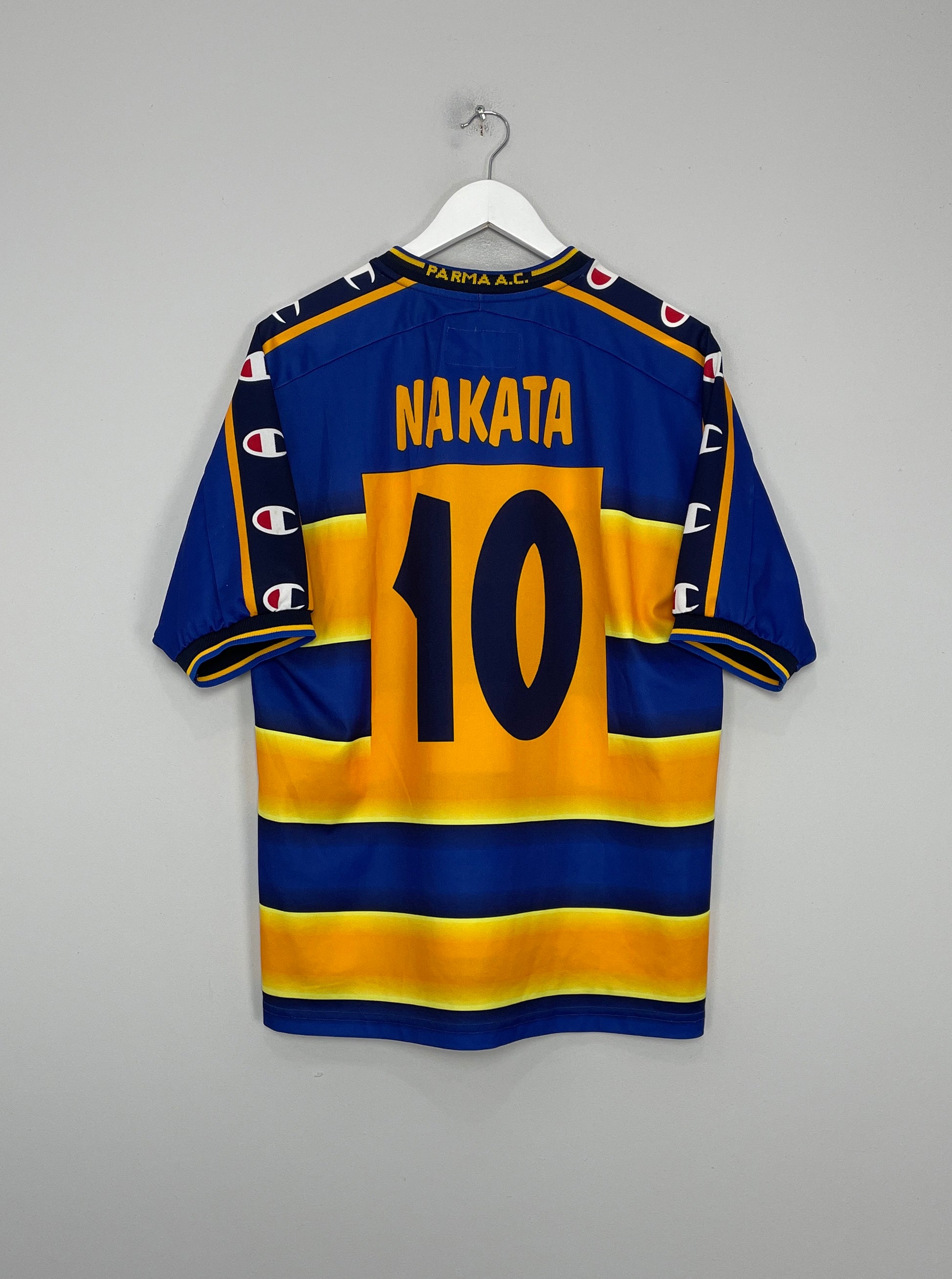 CULT KITS - 2002/03 PARMA NAKATA #10 HOME SHIRT (M) CHAMPION – Cult Kits