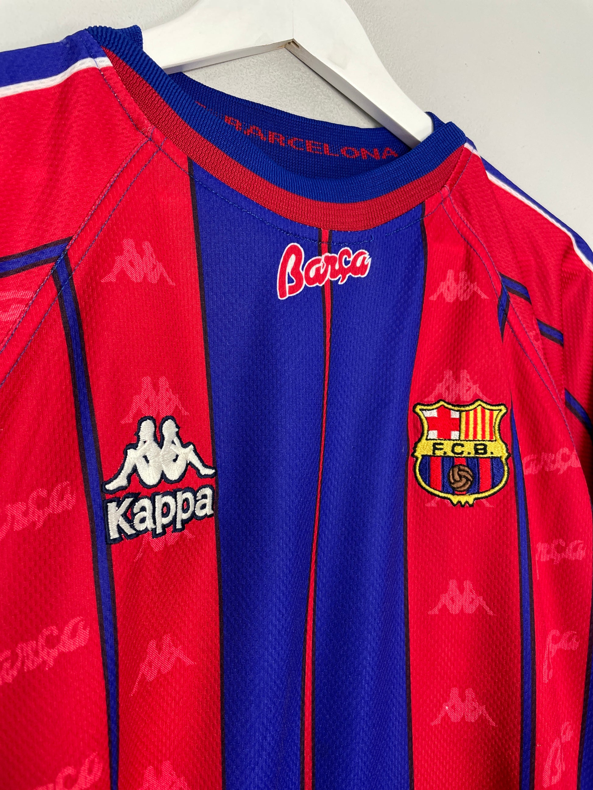 CULT KITS - 1997/98 BARCELONA RIVALDO #11 HOME SHIRT (L) KAPPA – Cult Kits
