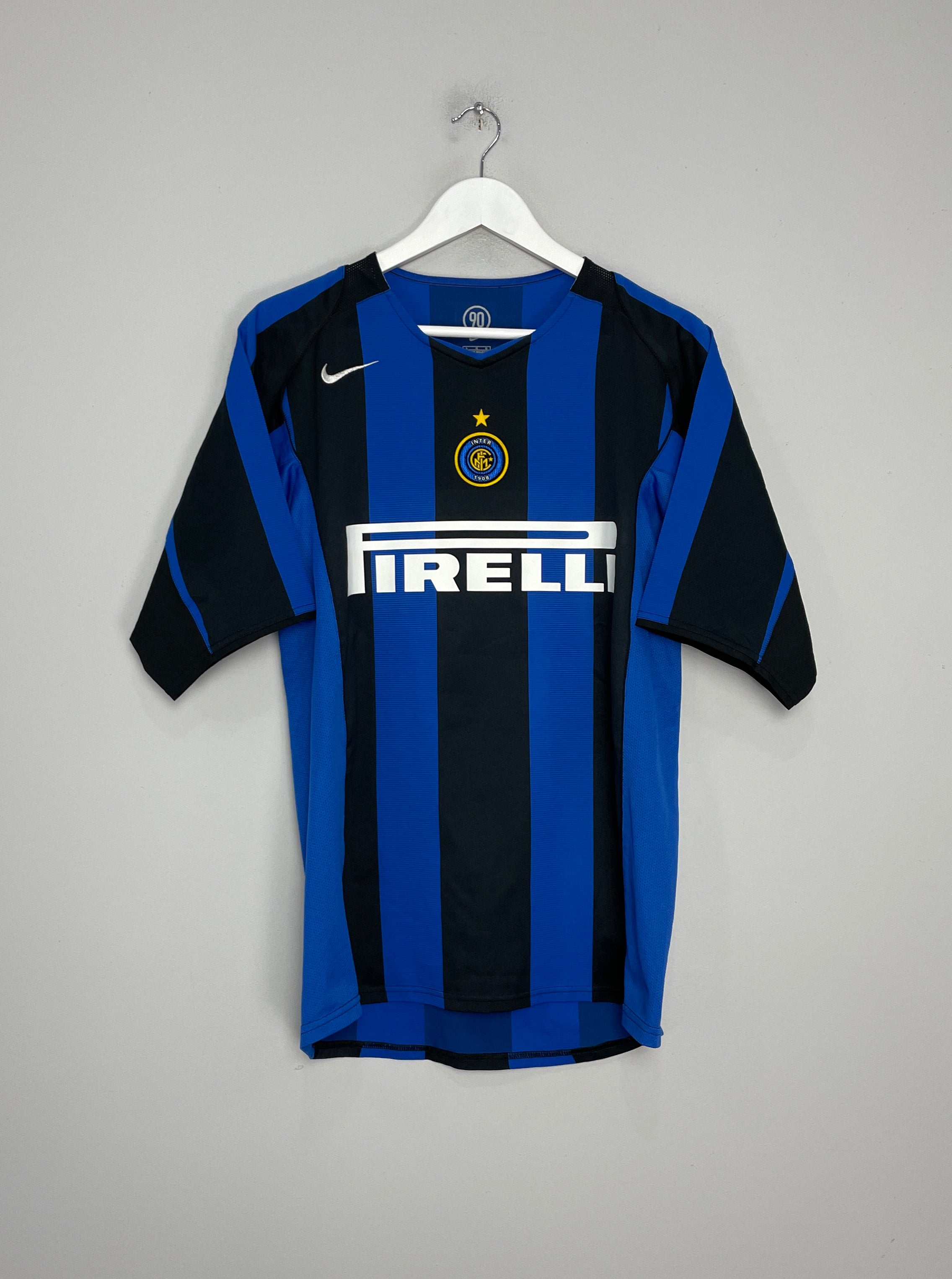 2004/05 INTER MILAN ADRIANO #10 HOME SHIRT (L) NIKE, Cult Kits