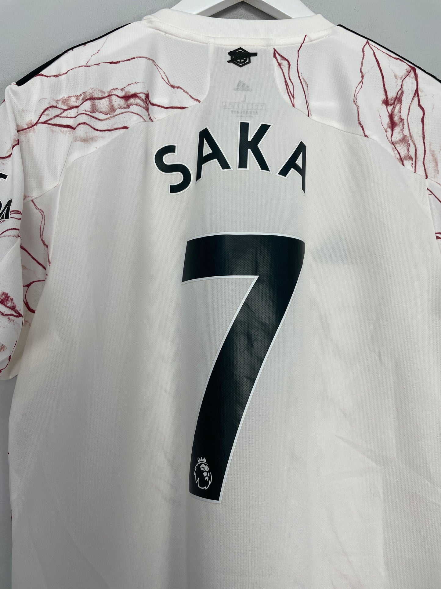 CULT KITS - 2020/21 ARSENAL SAKA #7 AWAY SHIRT (L) ADIDAS – Cult Kits