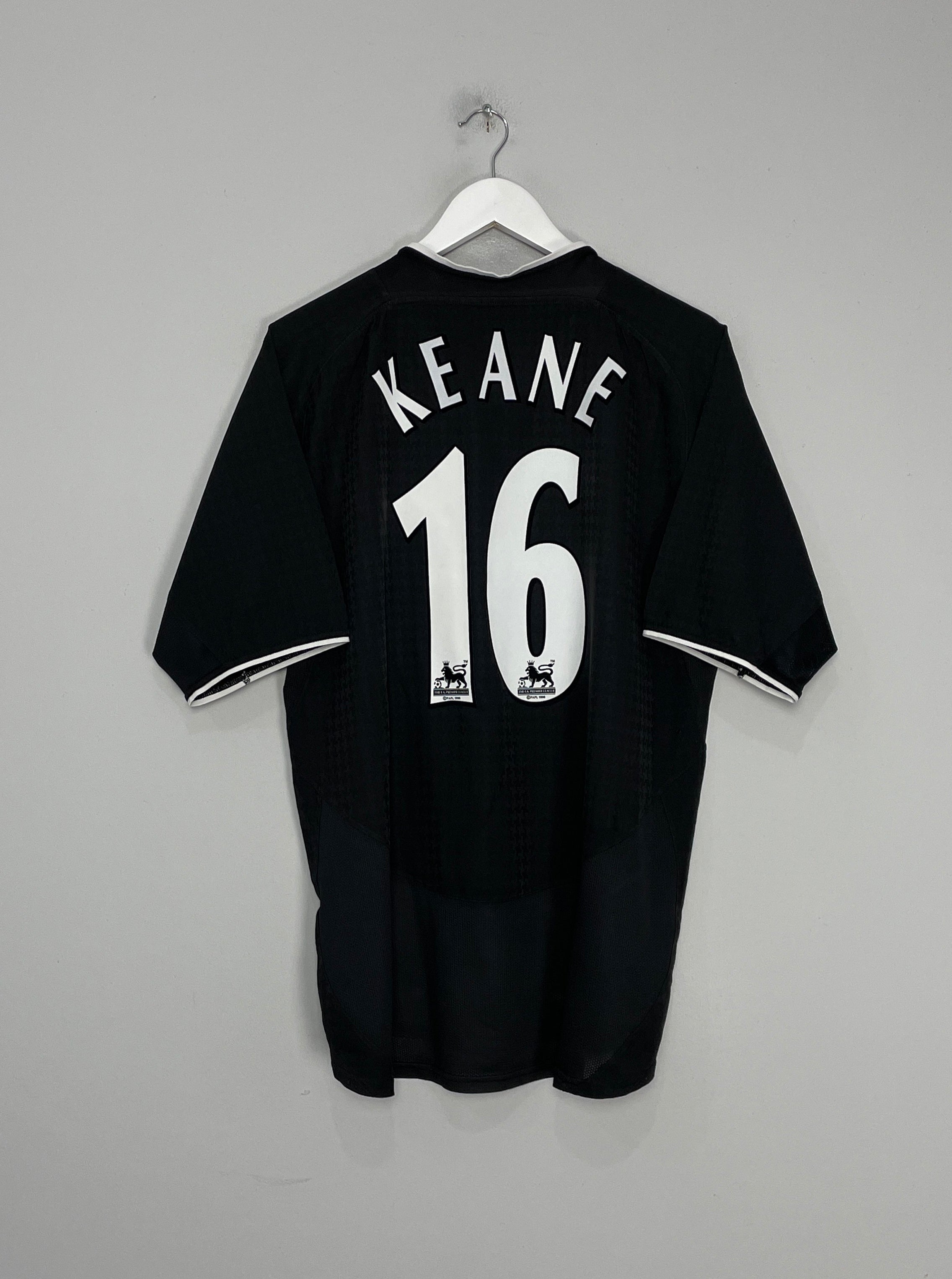 2003/05 MANCHESTER UNITED KEANE #16 AWAY SHIRT (L) NIKE, Cult Kits