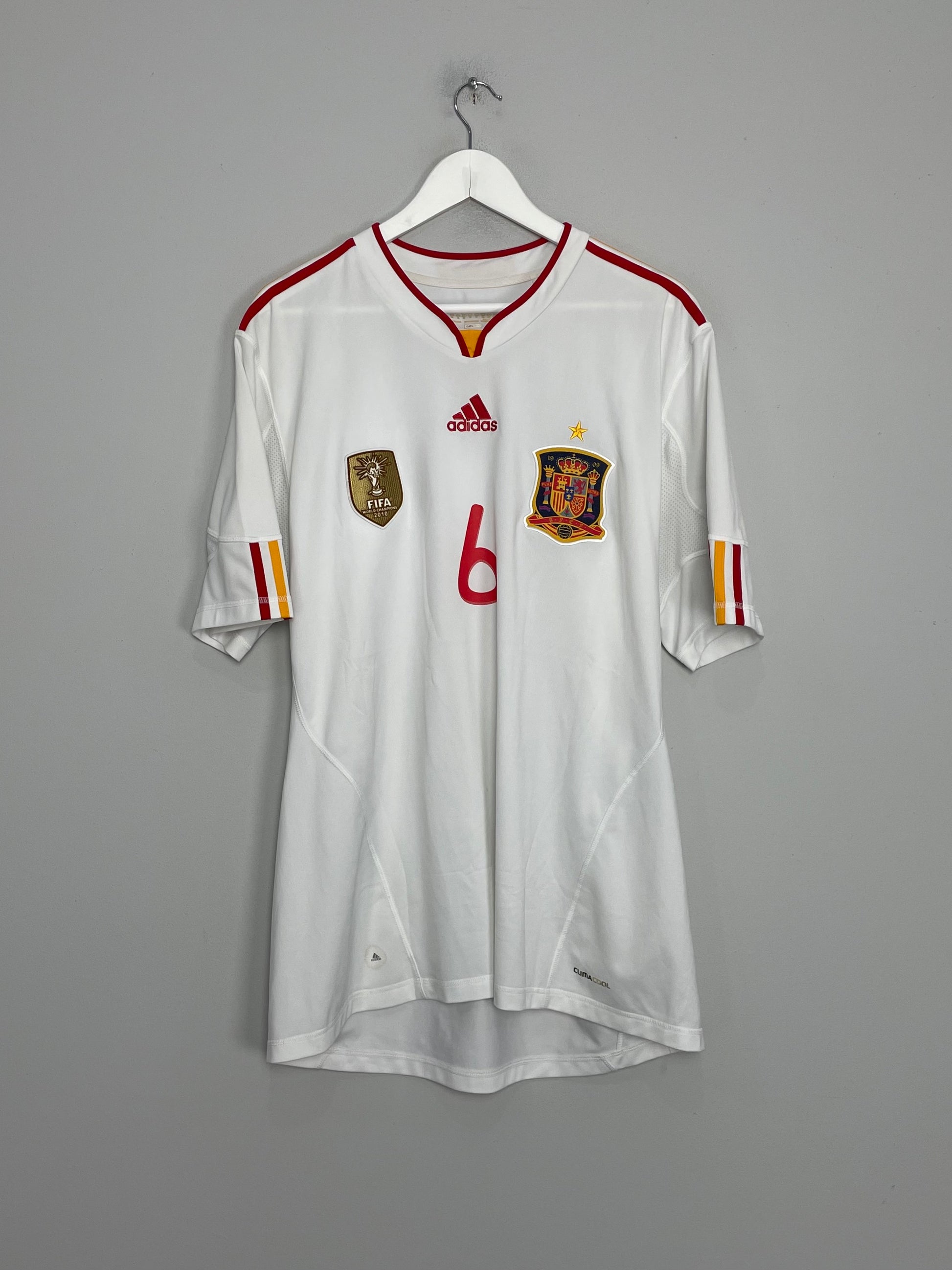 CULT KITS | 2011 SPAIN INIESTA #6 AWAY SHIRT (XL) ADIDAS – Cult Kits