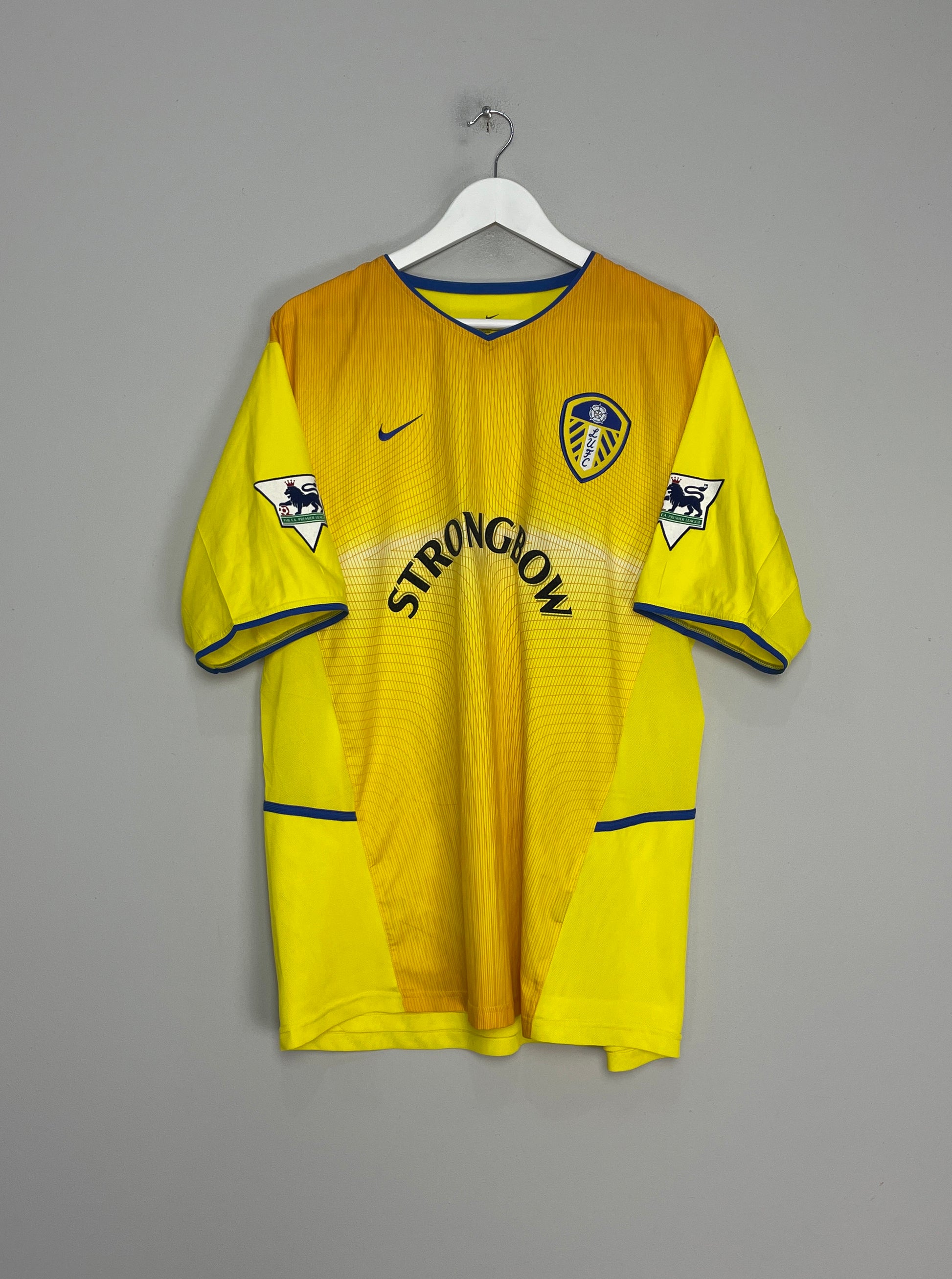 CULT KITS - 2002/03 LEEDS UNITED KEWELL #7 AWAY SHIRT (XL) NIKE – Cult Kits