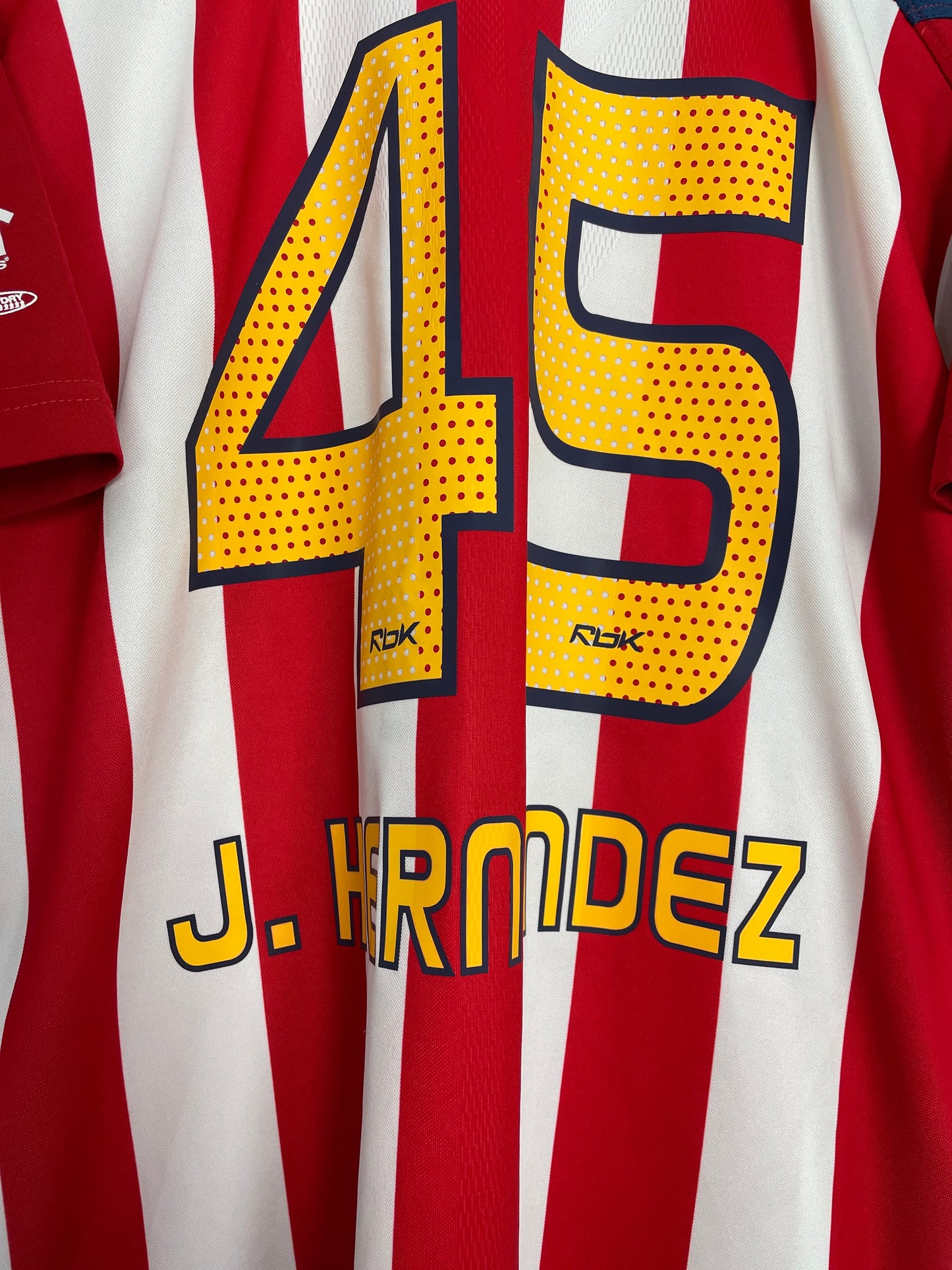 CULT KITS - 2006/07 CHIVAS GUADALAJARA J.HERNANDEZ #45 HOME SHIRT (L ...