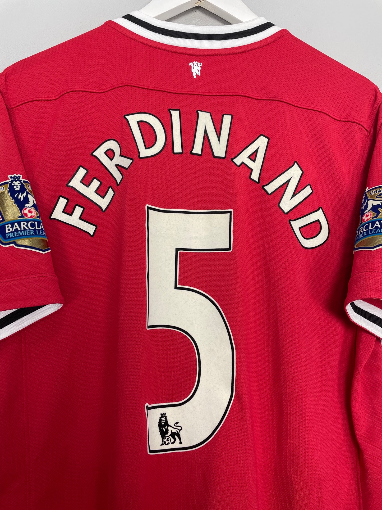 CULT KITS - 2011/12 MANCHESTER UNITED FERDINAND #5 HOME SHIRT (L) NIKE ...