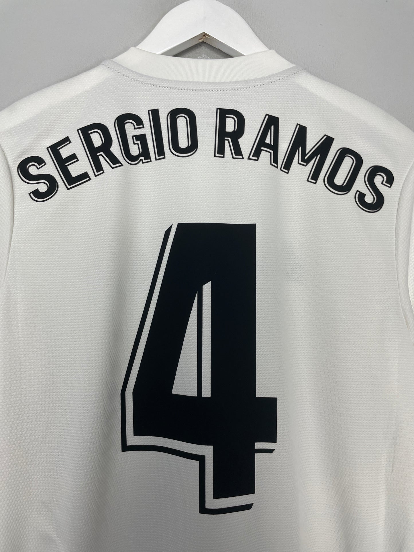 CULT KITS - 2018/19 REAL MADRID SERGIO RAMOS HOME SHIRT (M) ADIDAS ...