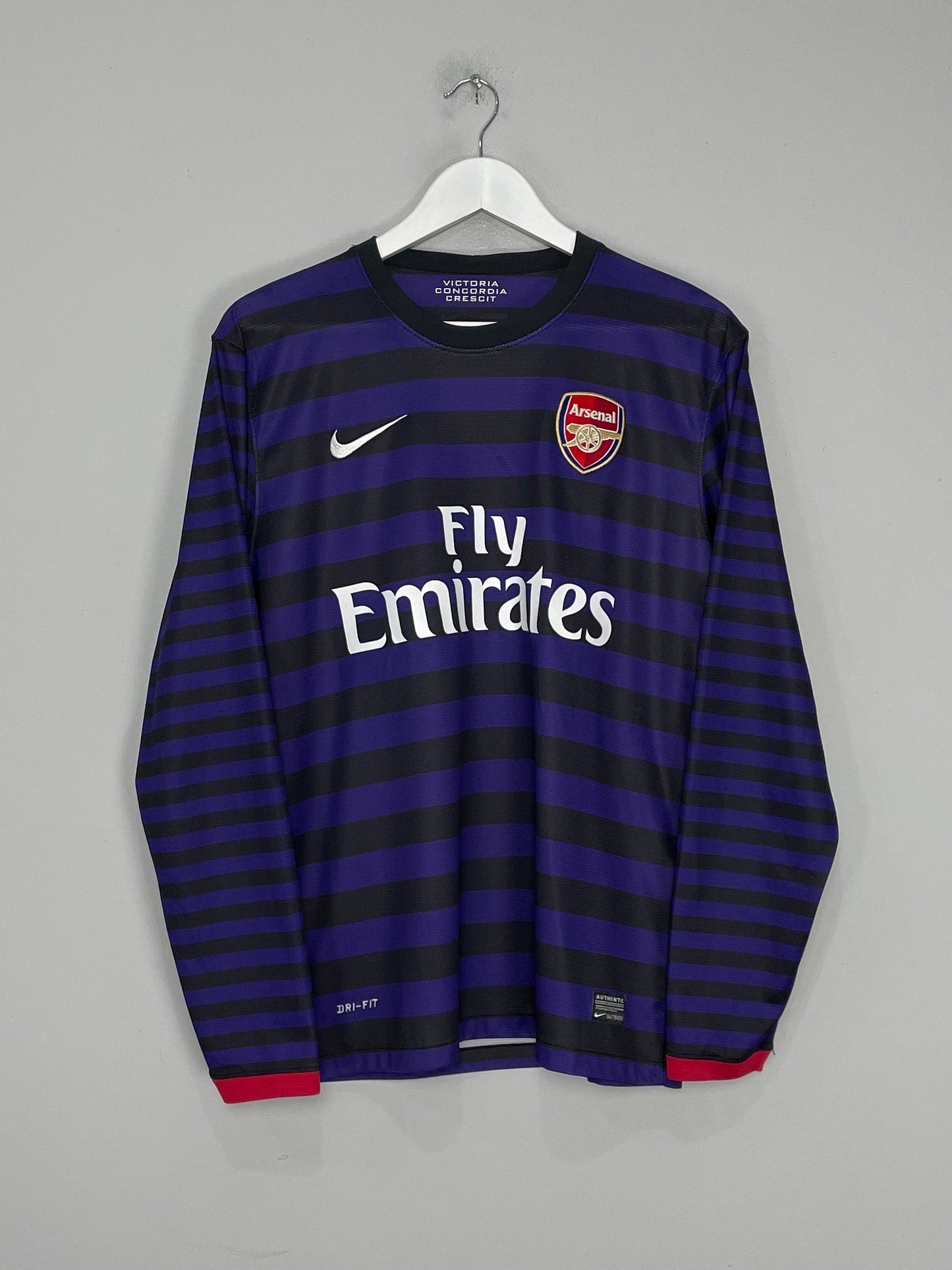 CULT KITS - 2012/13 ARSENAL S.CAZORLA #19 L/S AWAY SHIRT (M) NIKE ...