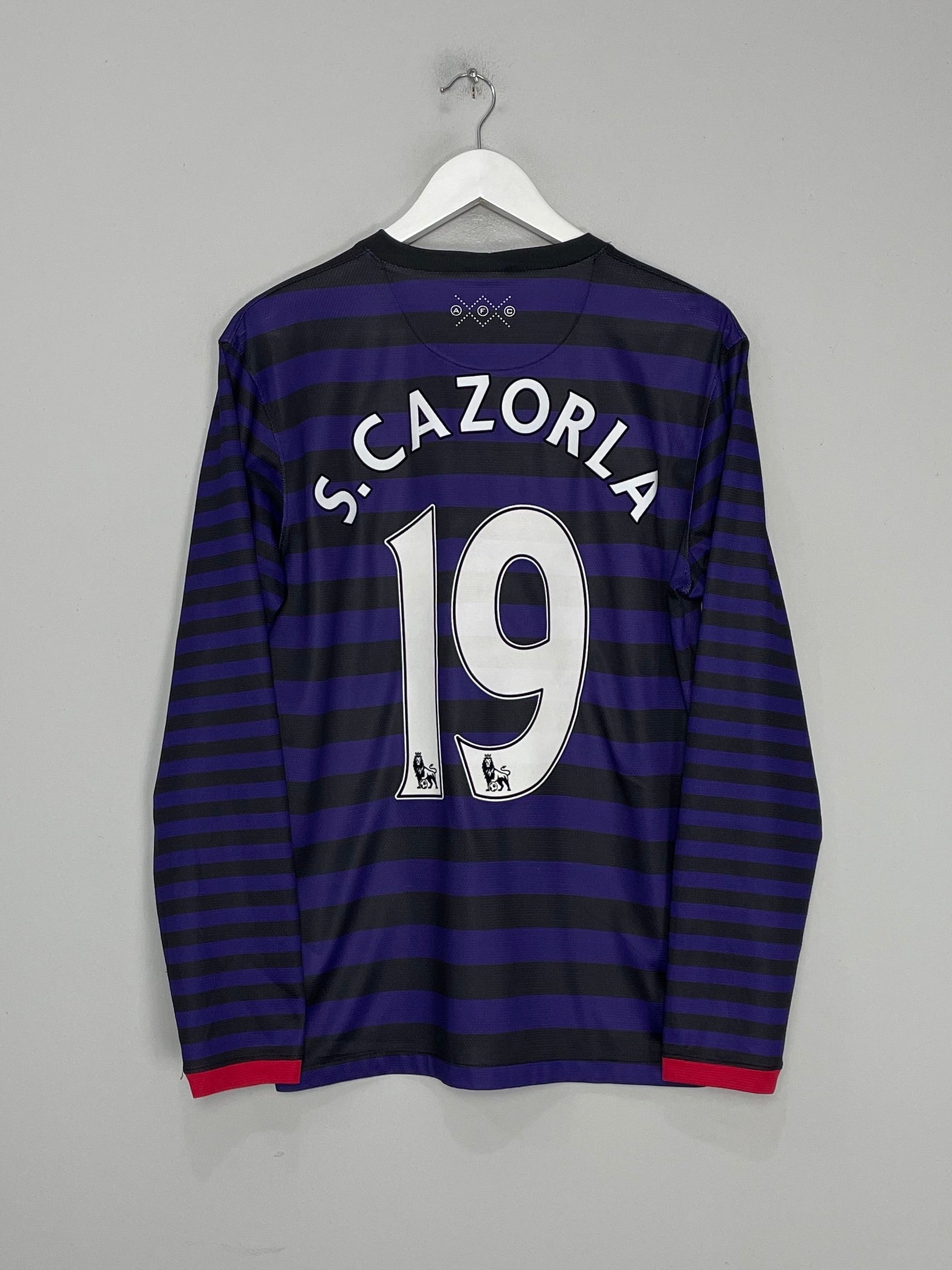 2012/13 ARSENAL S.CAZORLA #19 L/S AWAY SHIRT (M) NIKE, Cult Kits