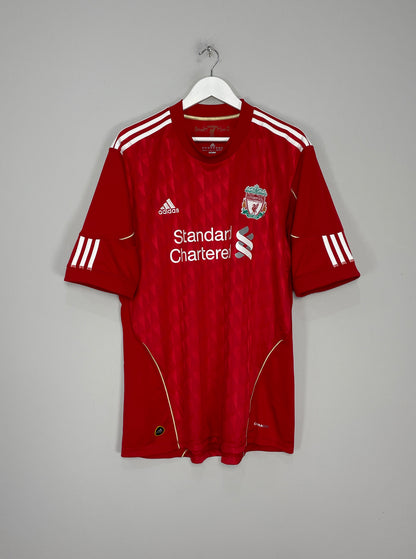 CULT KITS - 2010/12 LIVERPOOL GERRARD #8 HOME SHIRT (XL) ADIDAS – Cult Kits