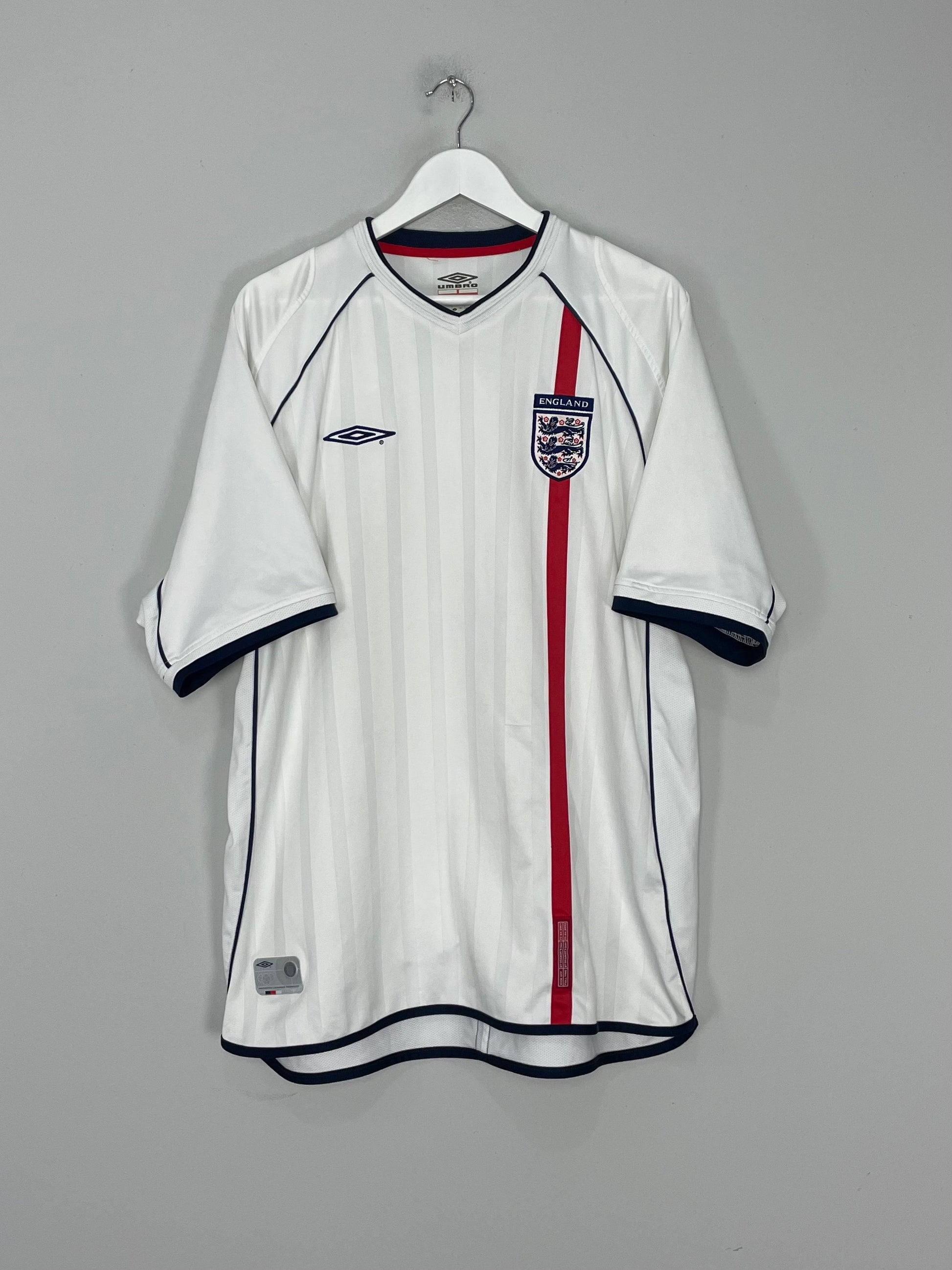 CULT KITS - 2001/03 ENGLAND HOME SHIRT (XXL) UMBRO – Cult Kits