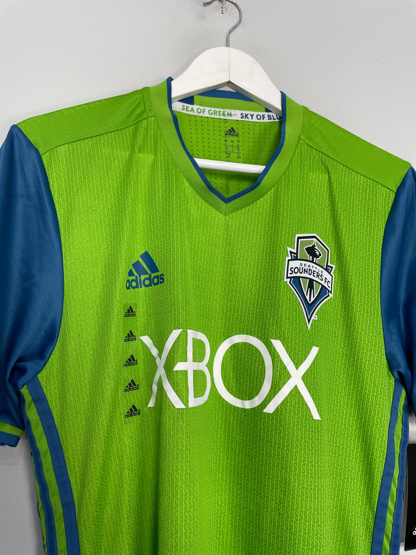 CULT KITS - 2016/17 SEATTLE SOUNDERS *PLAYER ISSUE* BNWT HOME SHIRT (L ...