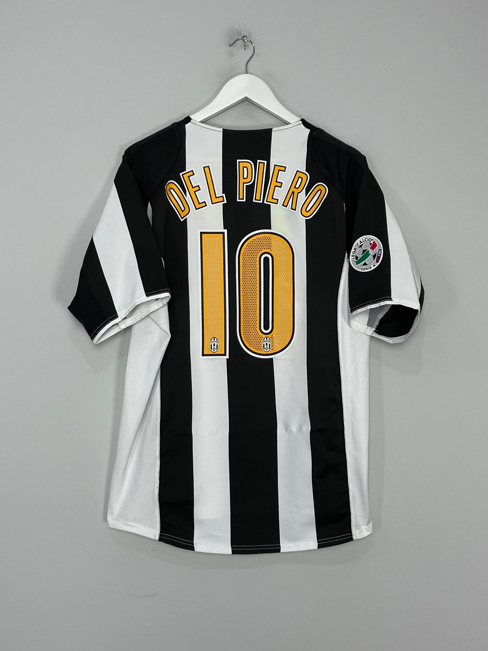 Cult Kits | 2004/05 JUVENTUS DEL PIERO #10 HOME SHIRT (L) NIKE