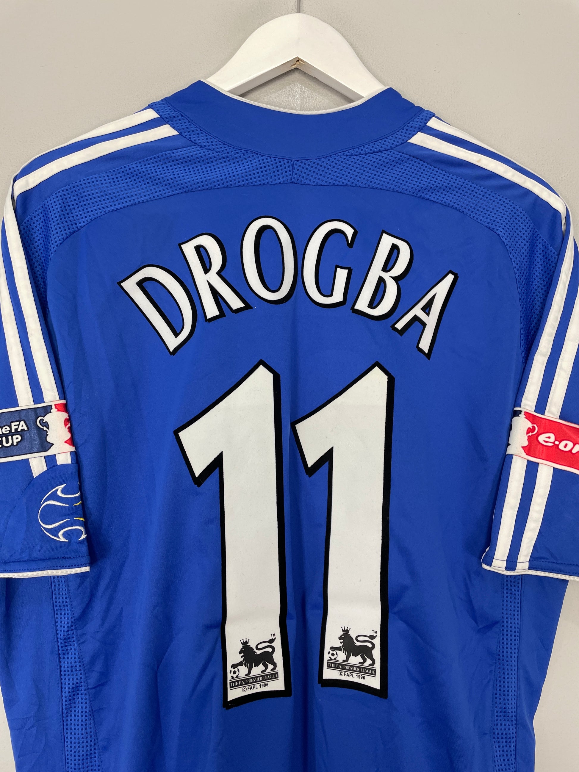 CULT KITS - 2006/07 CHELSEA DROGBA #11 *FA CUP FINAL* HOME SHIRT (L ...