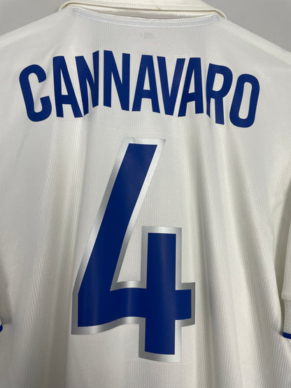 CULT KITS - 1998/99 ITALY CANNAVARO #4 AWAY SHIRT (L) NIKE – Cult Kits