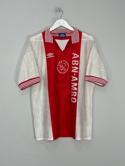 CULT KITS - 1996/97 AJAX LITMANEN #10 HOME SHIRT (L) UMBRO – Cult Kits