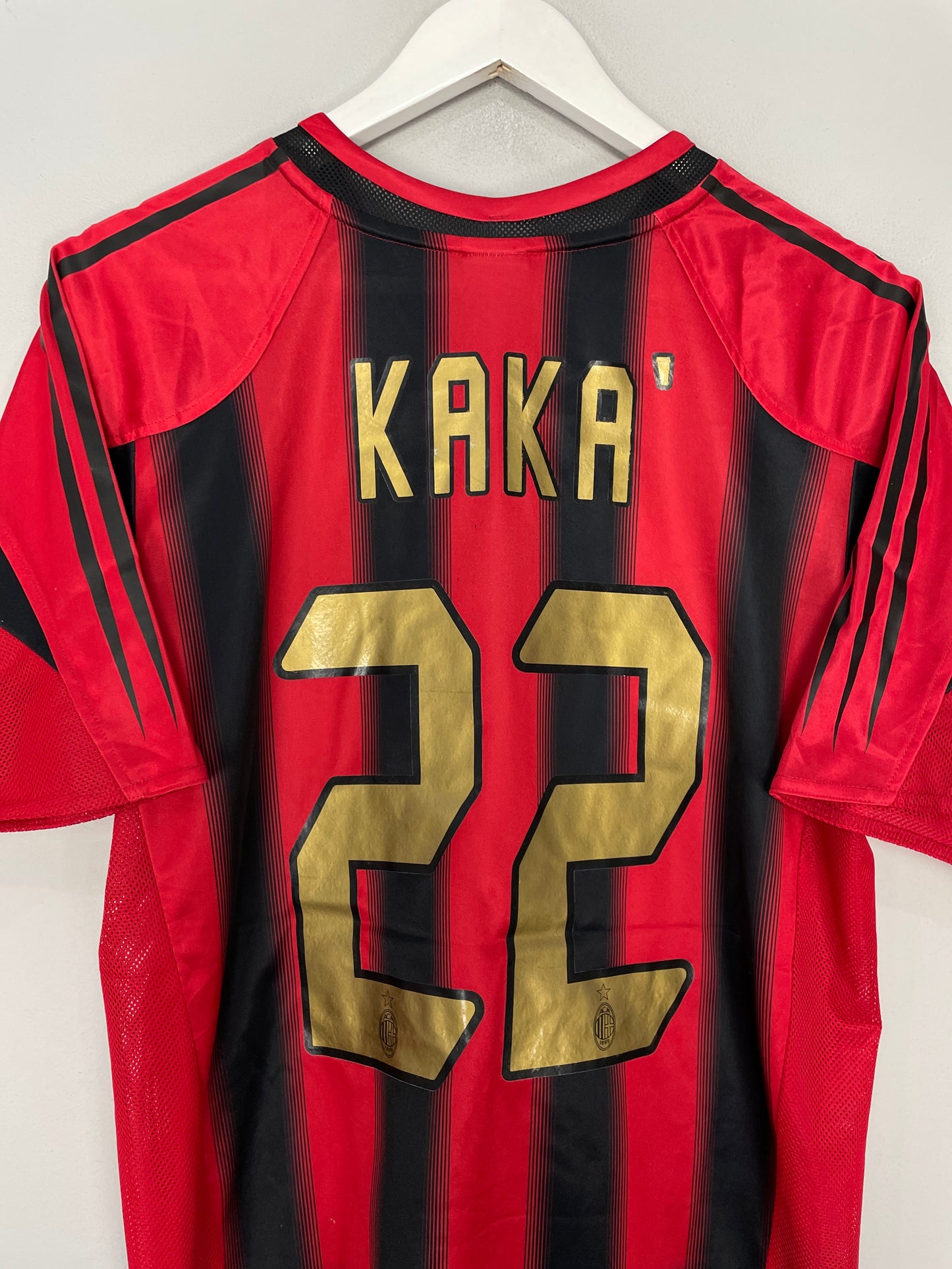 CULT KITS - 2004/05 AC MILAN KAKA #22 HOME SHIRT (M) ADIDAS – Cult Kits