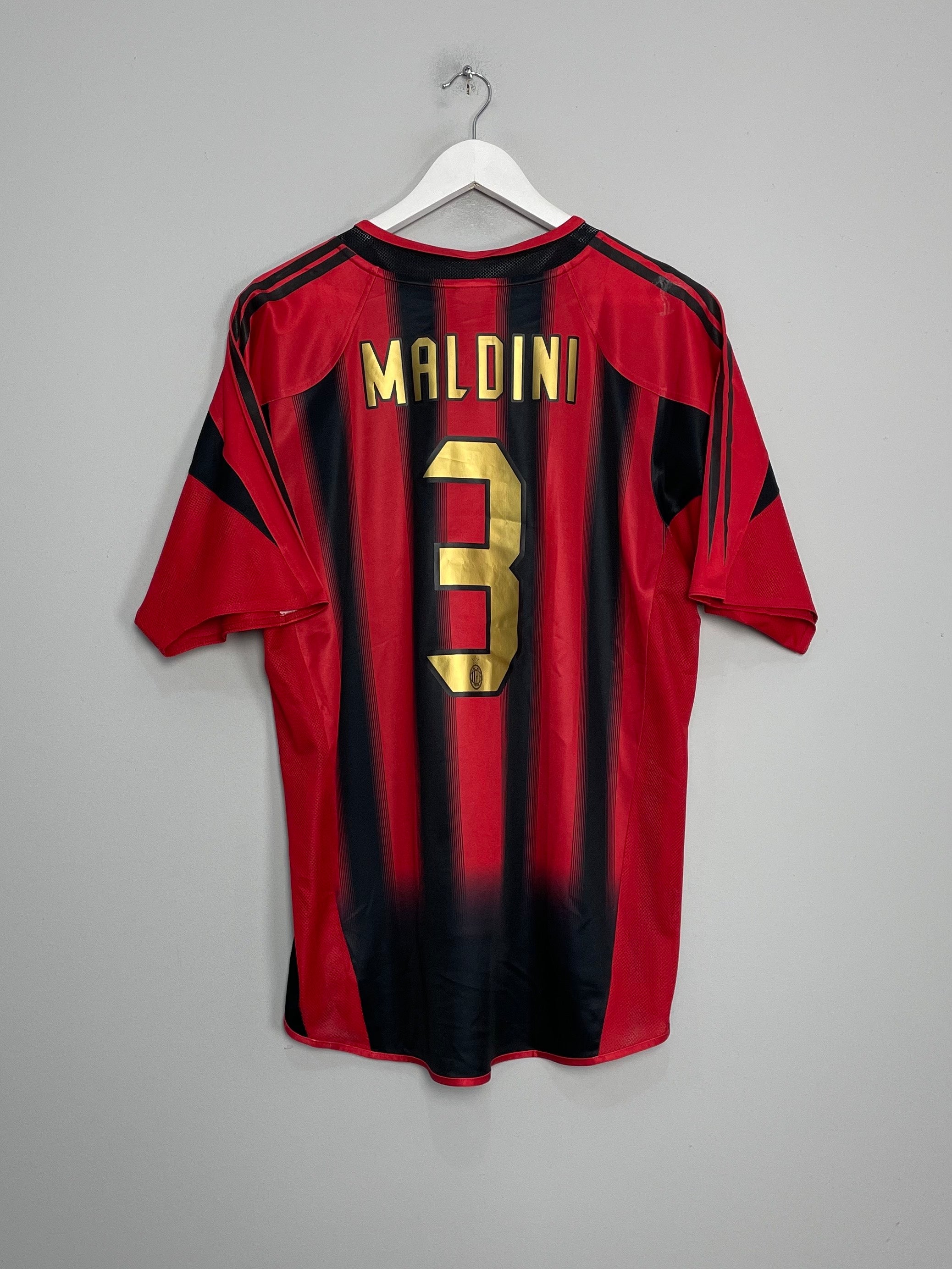 CULT KITS - 2004/05 AC MILAN MALDINI #3 HOME SHIRT (L) ADIDAS – Cult Kits
