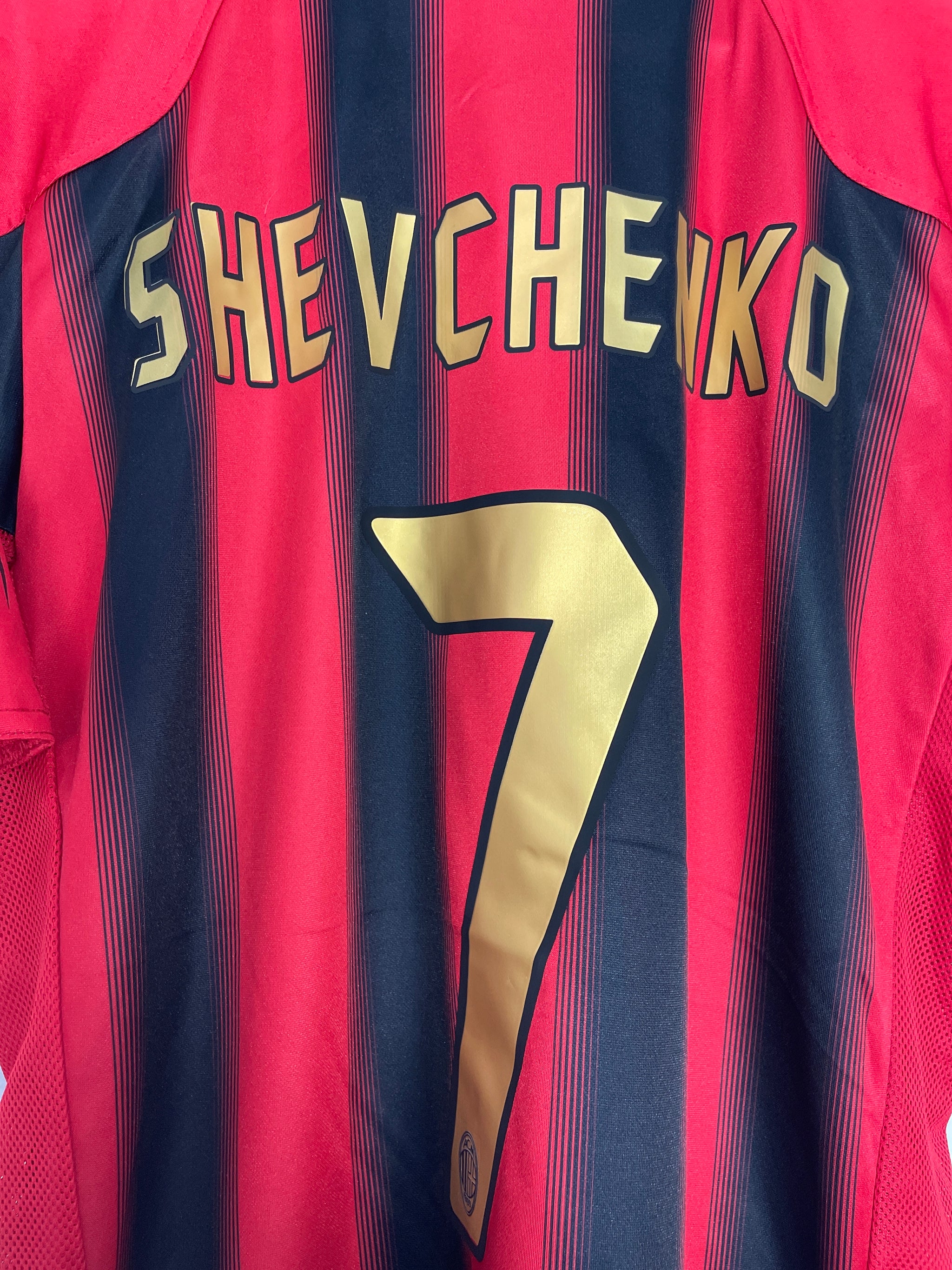 CULT KITS - 2004/05 AC MILAN SHEVCHENKO #7 HOME SHIRT (M) ADIDAS – Cult ...