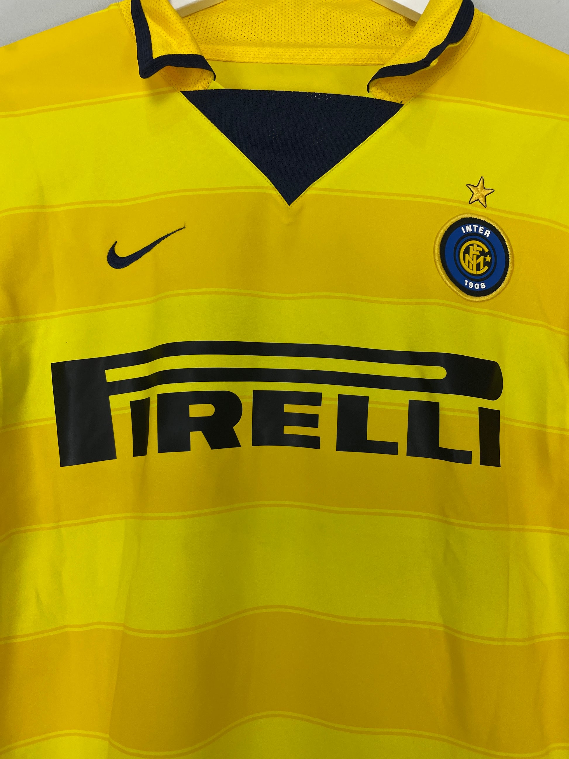 CULT KITS - 2003/04 INTER MILAN ADRIANO #10 L/S AWAY SHIRT (S) NIKE ...