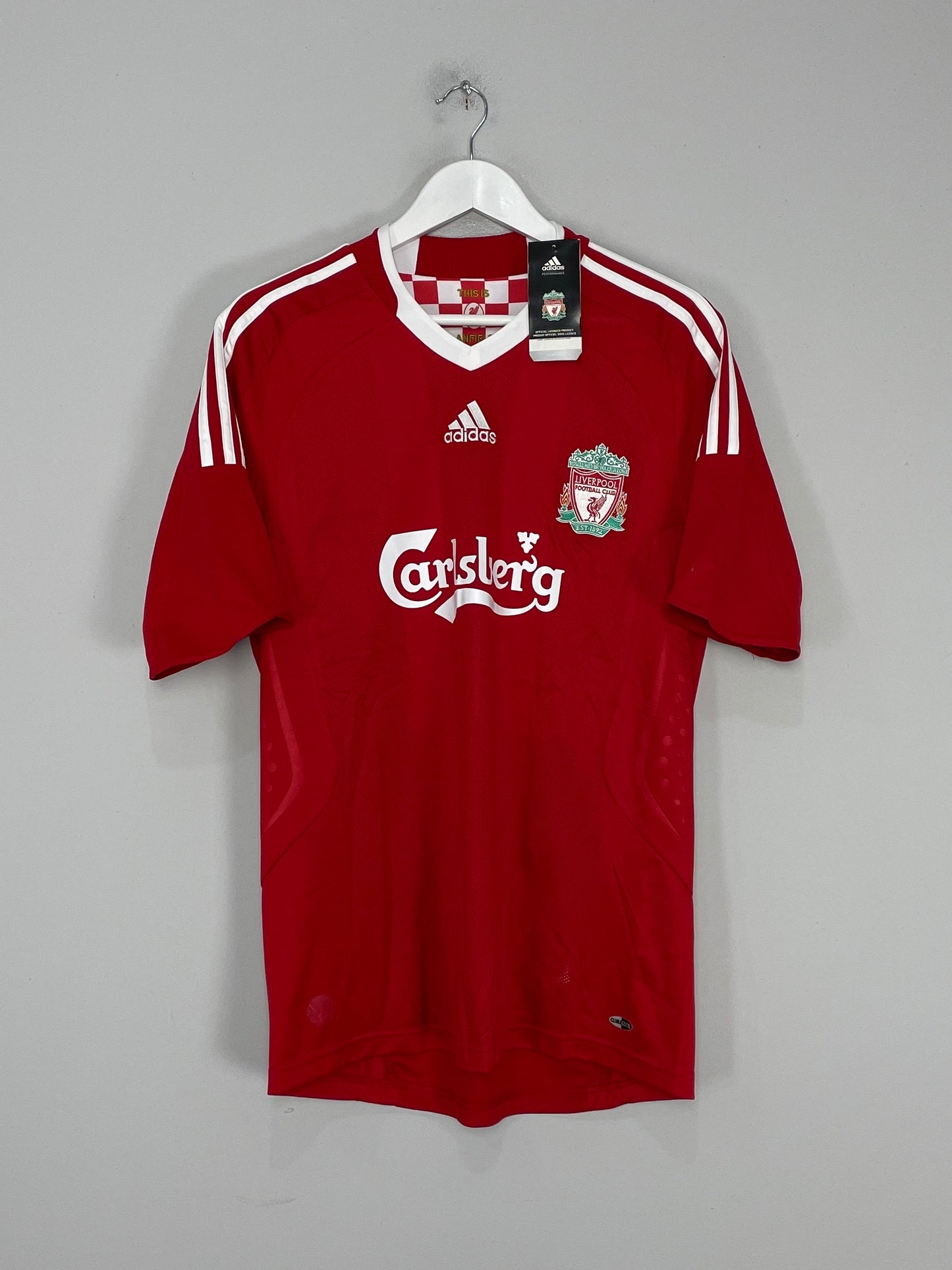 CULT KITS - 2008/10 LIVERPOOL GERRARD #8 *BNWT* HOME SHIRT (M) ADIDAS ...