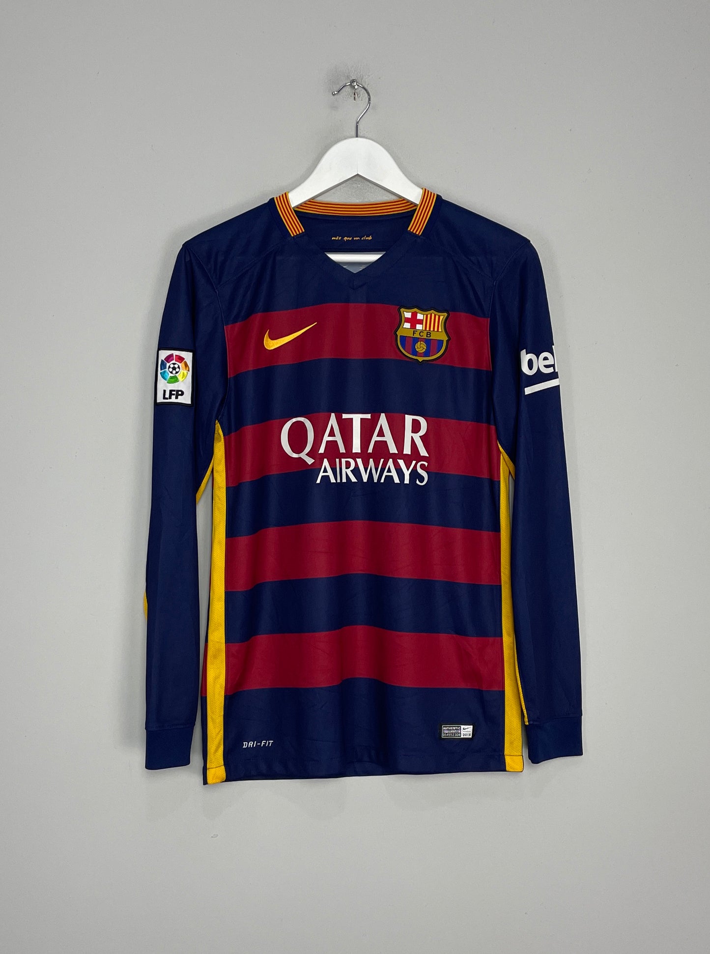 CULT KITS - 2015/16 BARCELONA MESSI #10 L/S HOME SHIRT (S) NIKE – Cult Kits