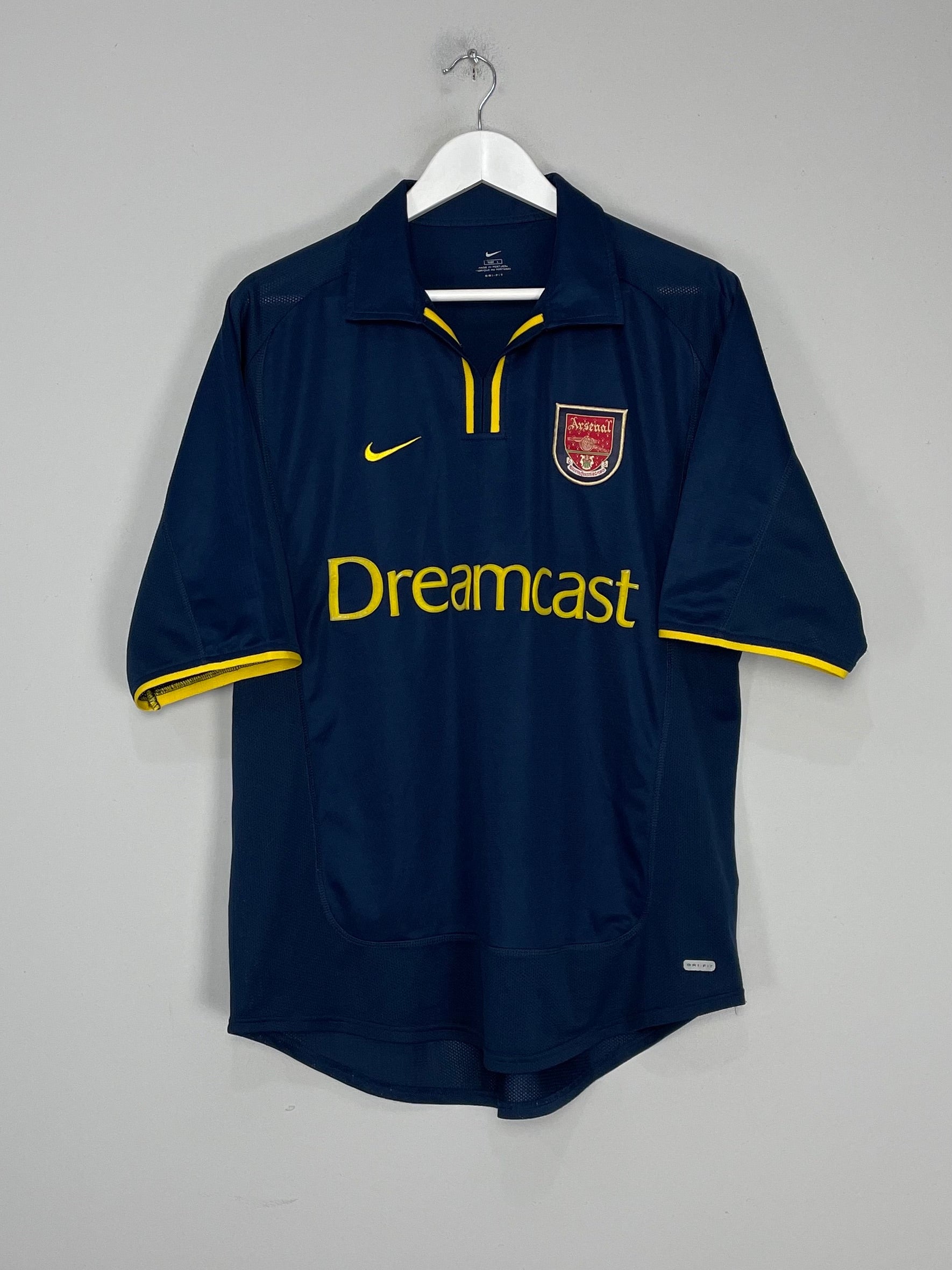 CULT KITS - 2000/02 ARSENAL EUROPEAN AWAY SHIRT (L) NIKE – Cult Kits