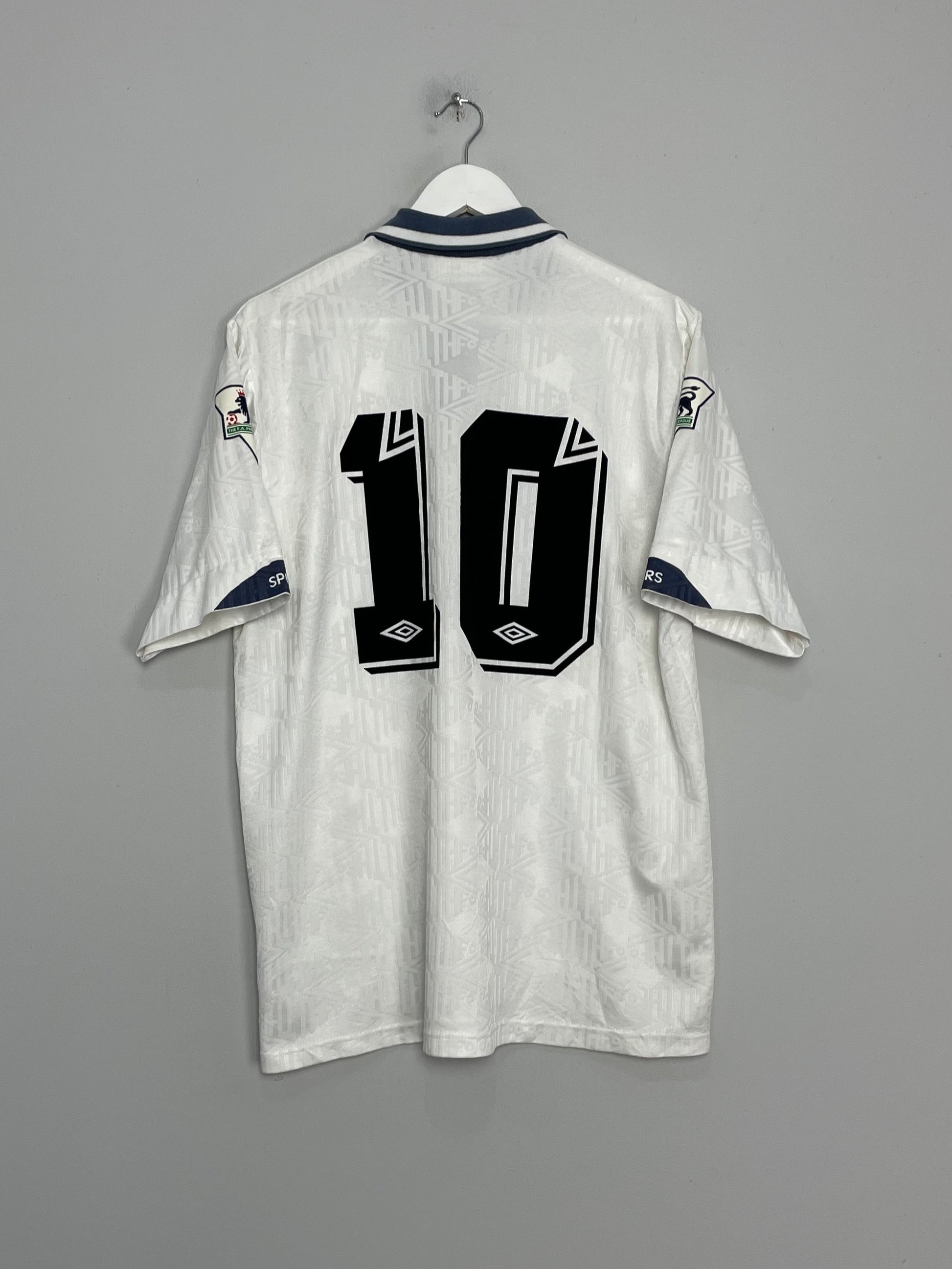 CULT KITS - 1991/93 TOTTENHAM #10 LINEKER HOME SHIRT (XL) UMBRO – Cult Kits
