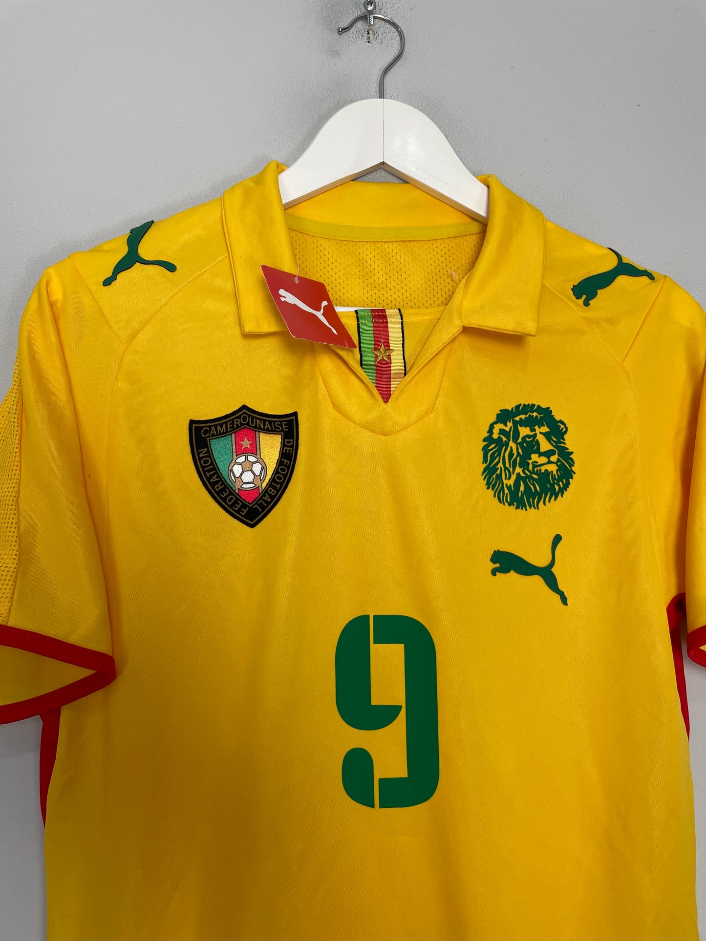 CULT KITS - 2008/09 CAMEROON ETO'O #9 *BNWT* AWAY SHIRT (M) PUMA – Cult ...