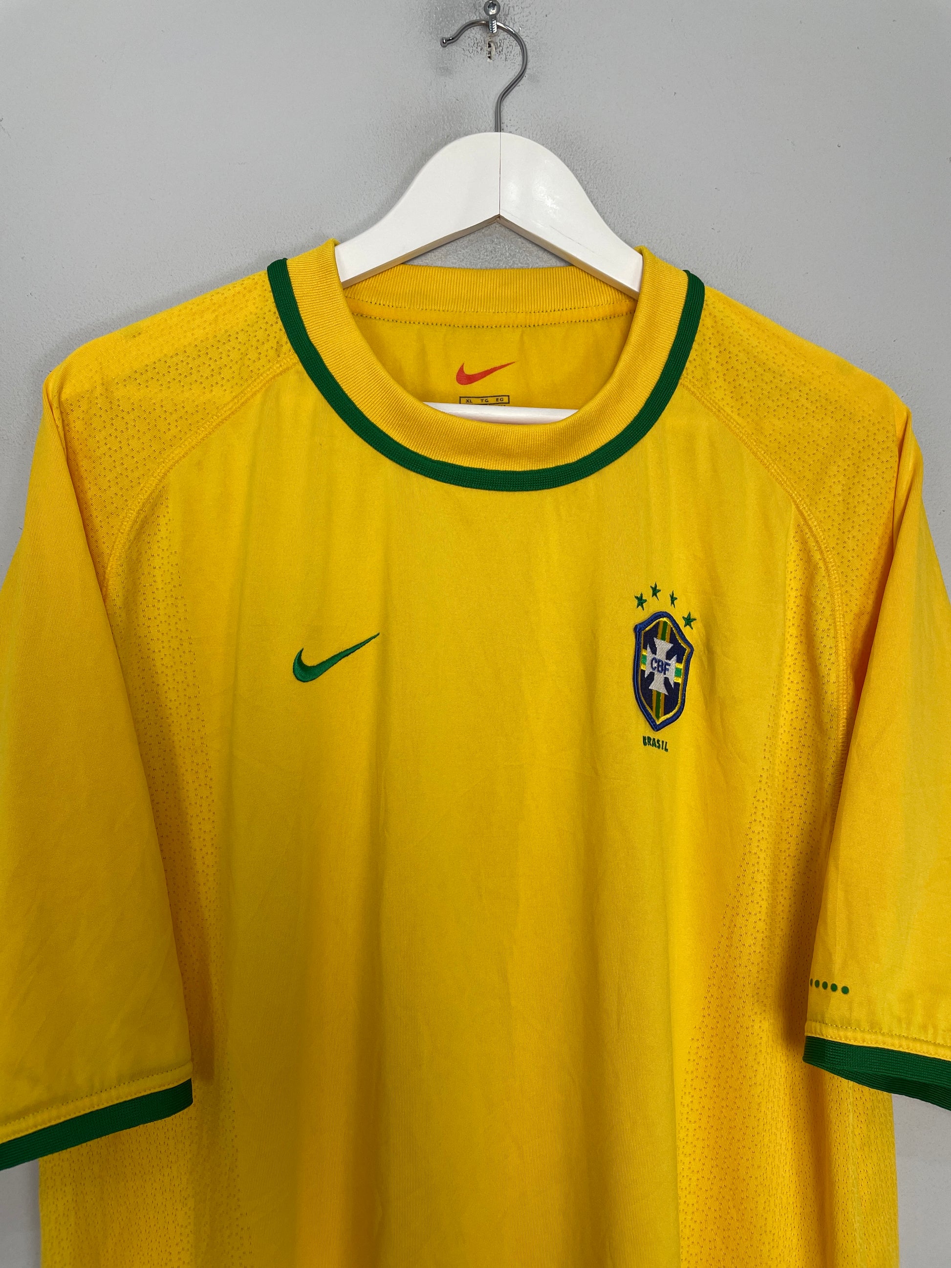 CULT KITS - 2000/02 BRAZIL *PROTOTYPE* HOME SHIRT (XL) NIKE – Cult Kits