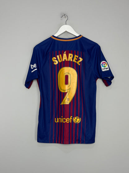 CULT KITS - 2017/18 BARCELONA SUAREZ #9 HOME SHIRT (S) NIKE – Cult Kits