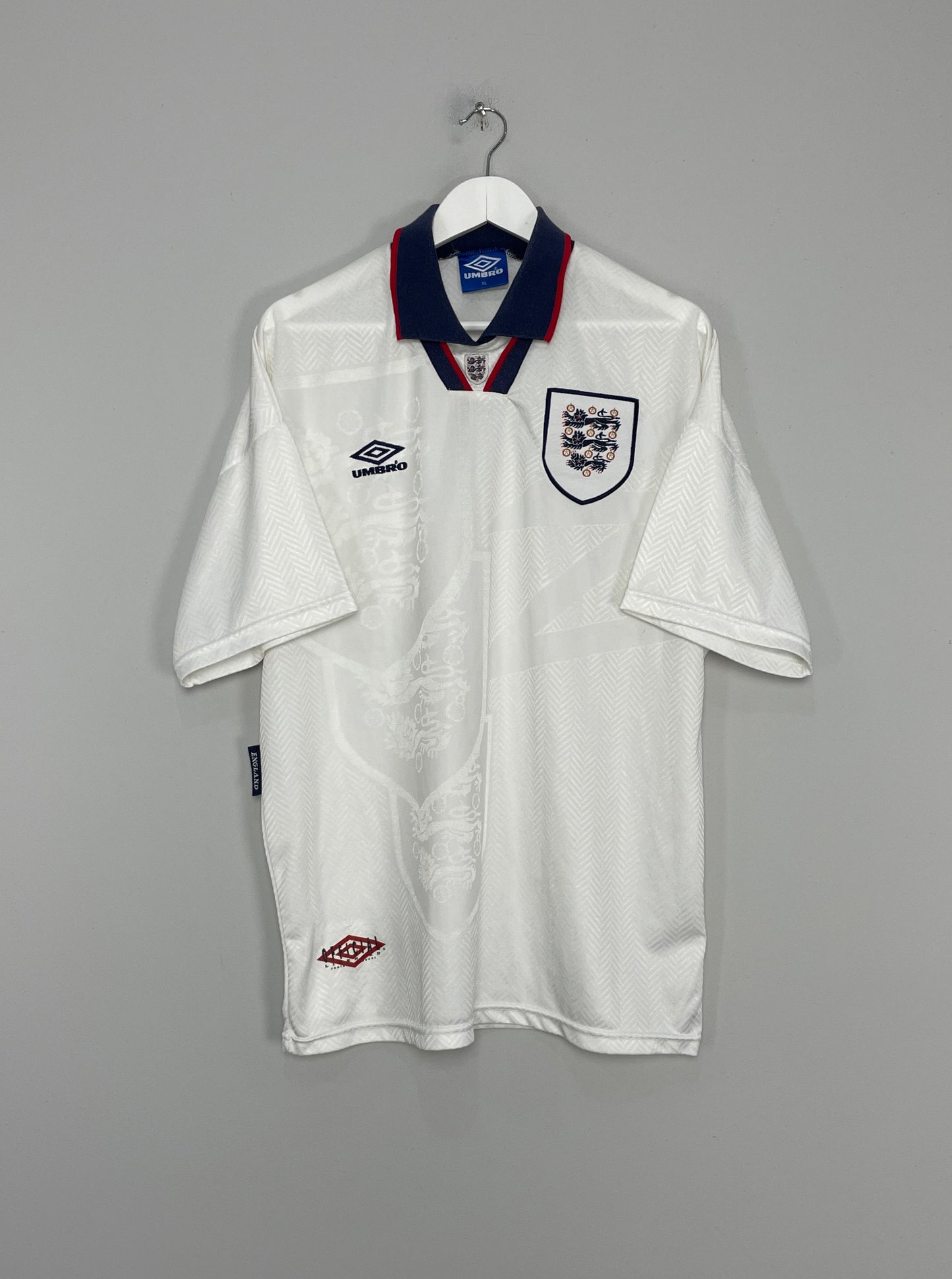 CULT KITS - 1993/95 ENGLAND HOME SHIRT (XL) UMBRO – Cult Kits