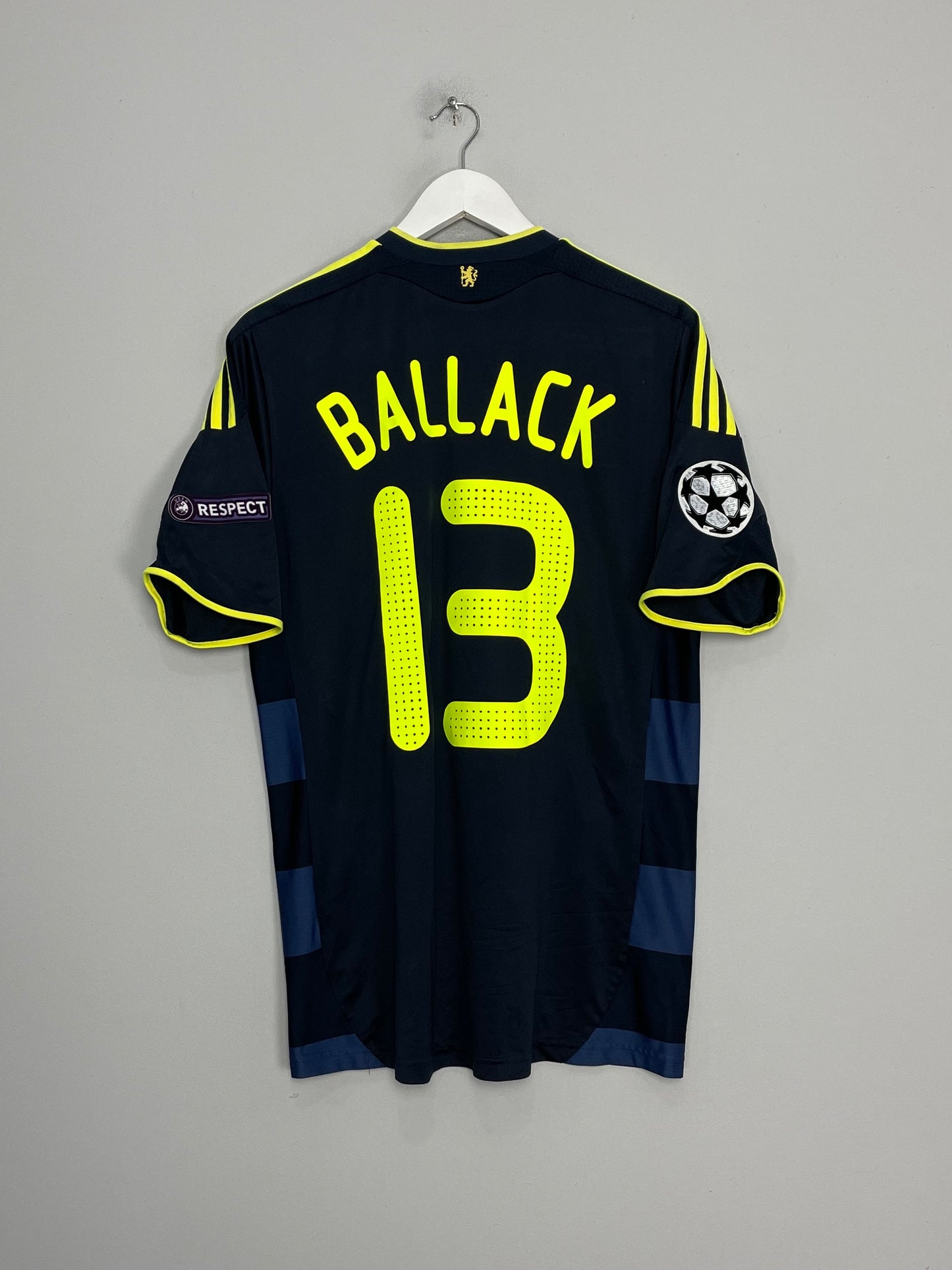 CULT KITS - 2009/10 CHELSEA BALLACK #13 C/L AWAY SHIRT (M) ADIDAS ...
