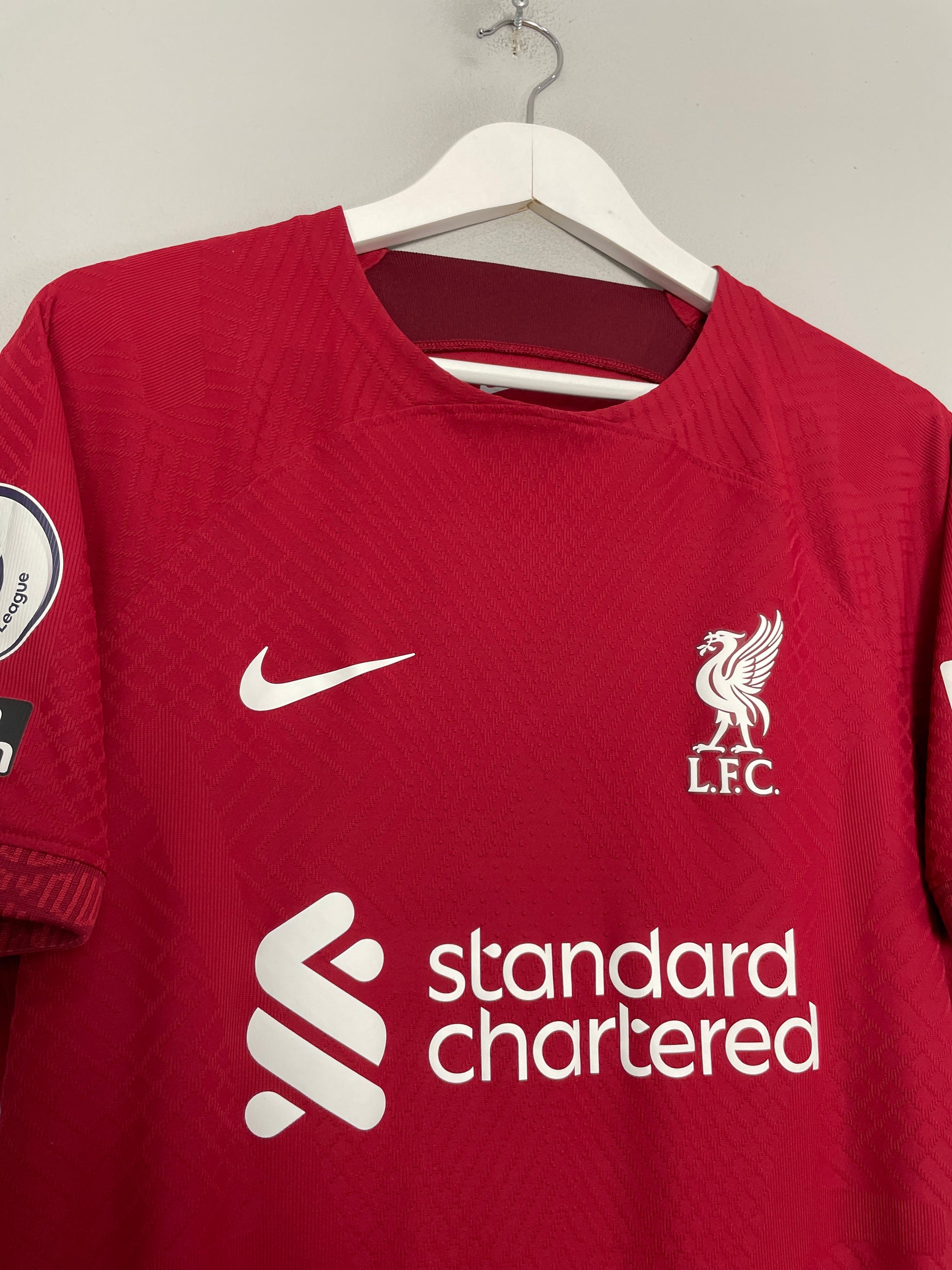 CULT KITS - 2022/23 LIVERPOOL LUIS DIAZ *MATCHWORN* HOME SHIRT (L) NIKE ...