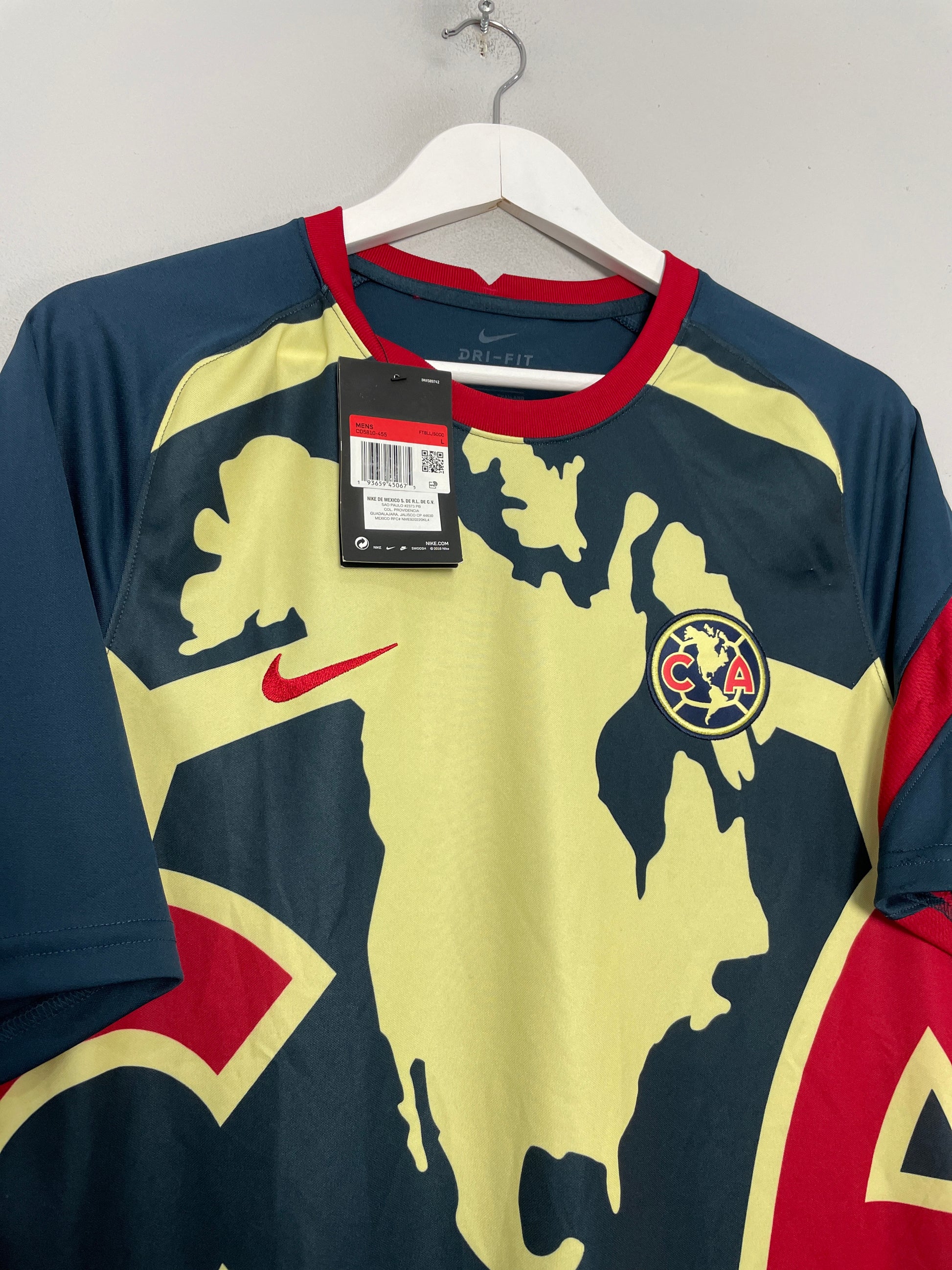 CULT KITS - 2020/21 CLUB AMERICA *BNWT* PRE MATCH SHIRT (L) NIKE – Cult ...