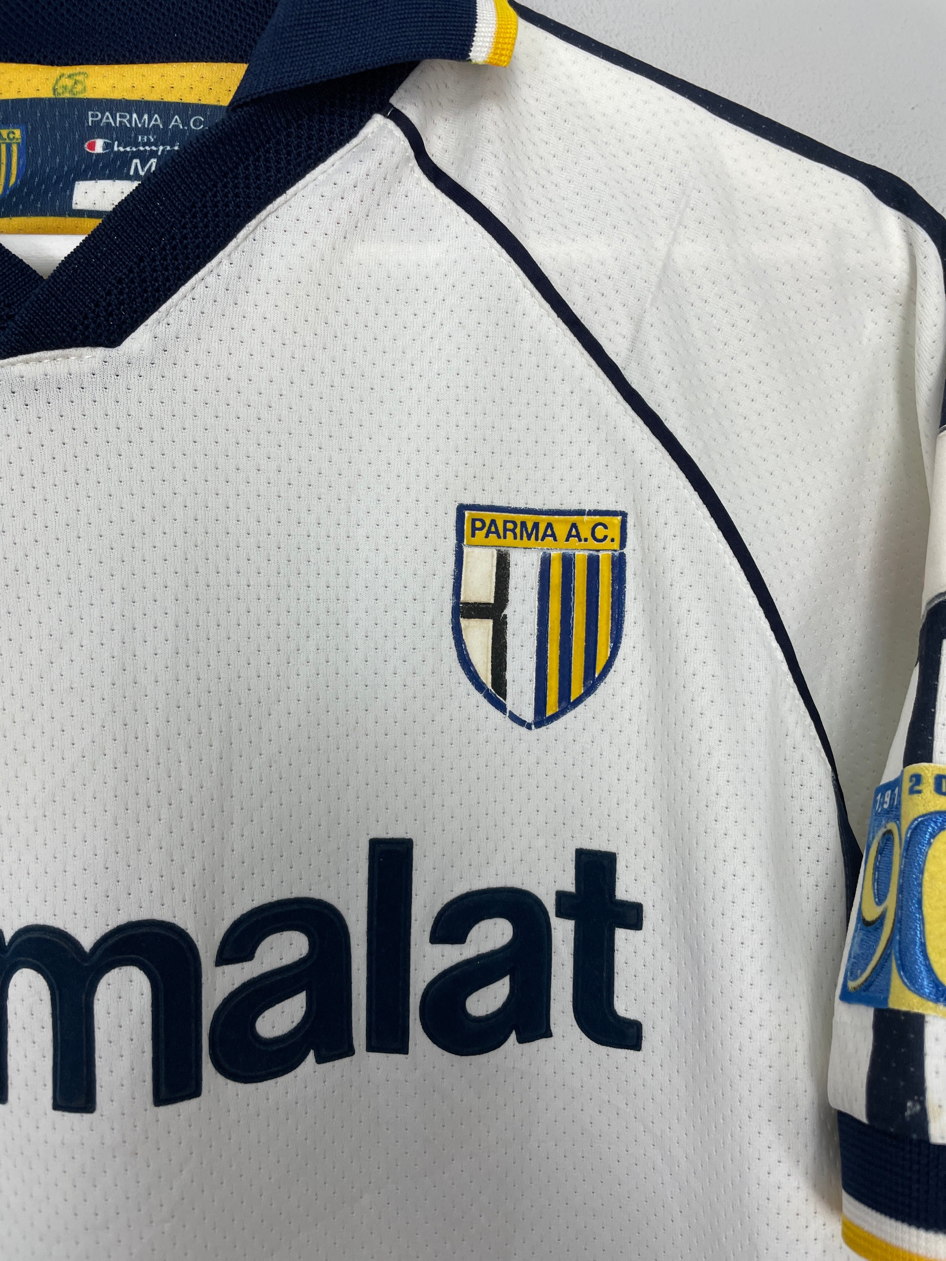 2003/04 PARMA NAKATA #7 AWAY SHIRT (M) CHAMPION, Cult Kits