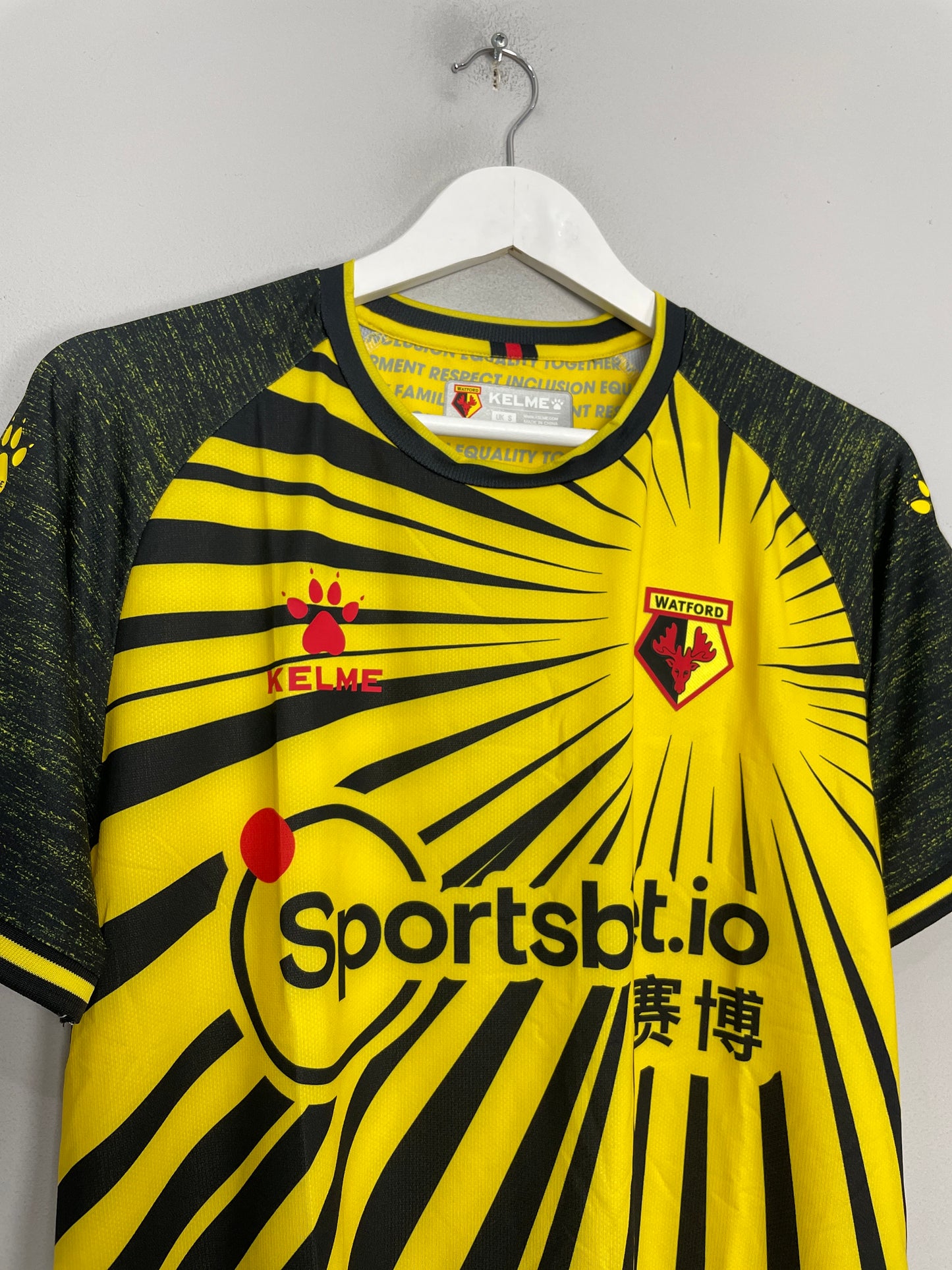 CULT KITS - 2020/21 WATFORD HOME SHIRT (S) KELME – Cult Kits