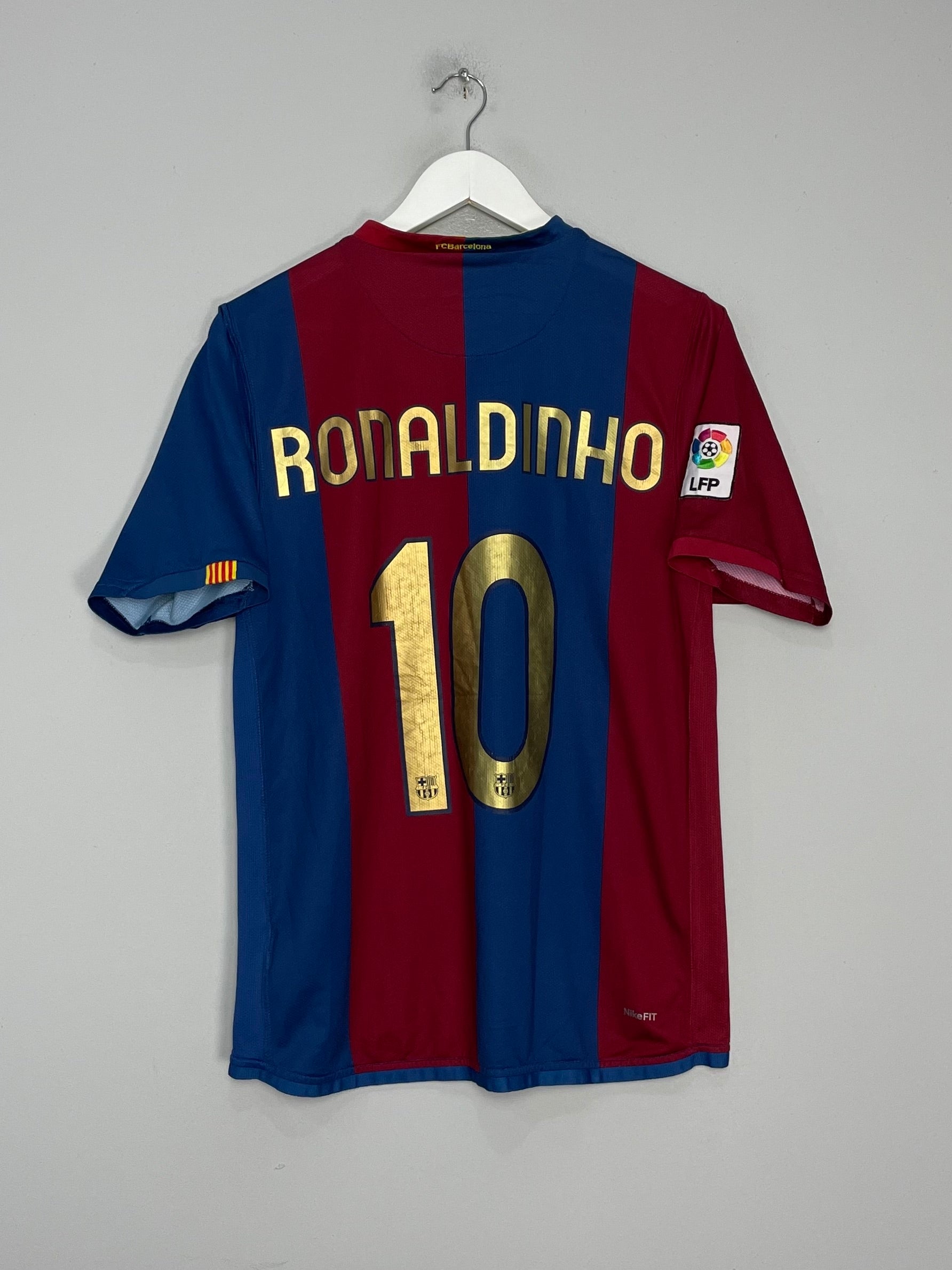 2006/07 BARCELONA RONALDINHO #10 HOME SHIRT (M) NIKE, Cult Kits
