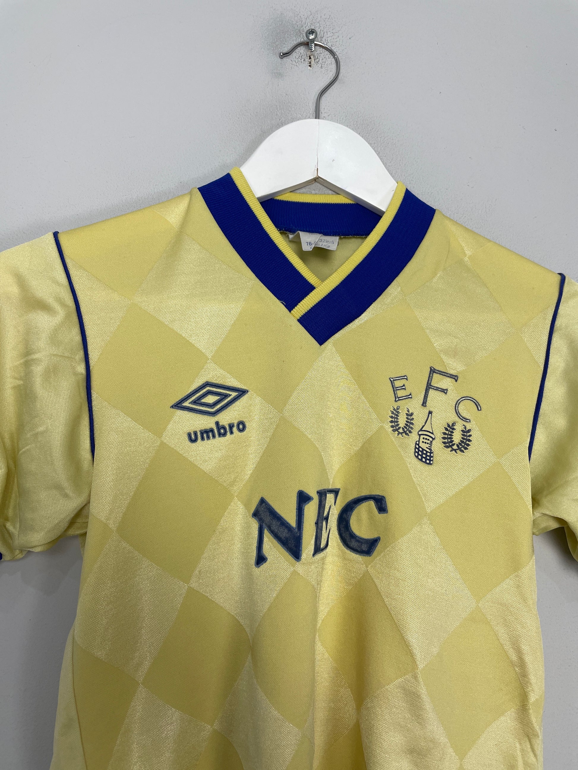 CULT KITS - 1986/88 EVERTON AWAY SHIRT (M.KIDS) UMBRO – Cult Kits