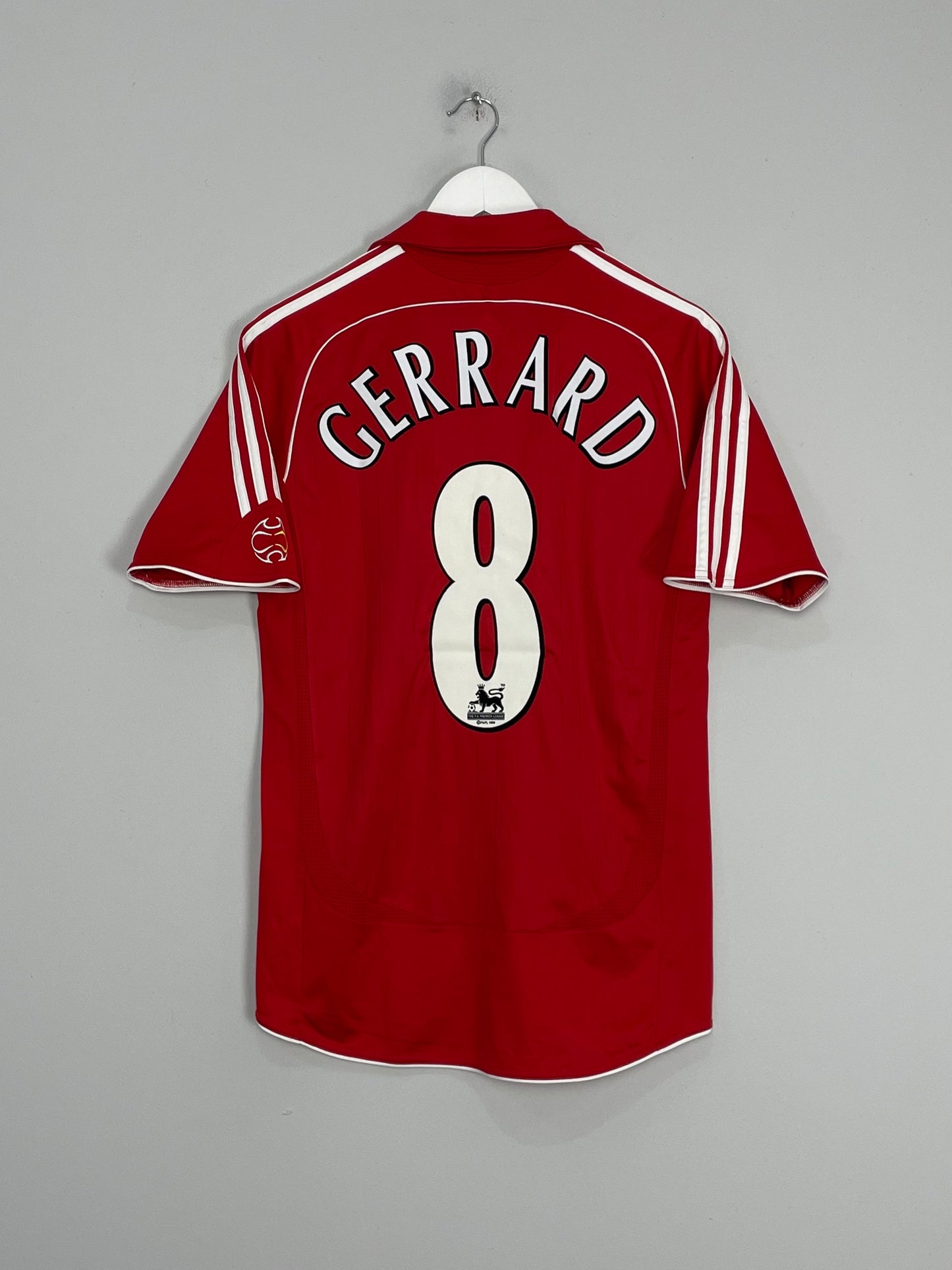 CULT KITS - 2006/08 LIVERPOOL GERRARD #8 HOME SHIRT (S) ADIDAS – Cult Kits